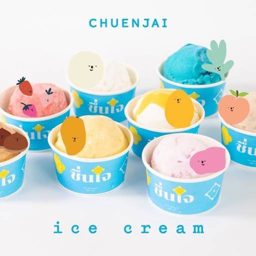 ร้าน Chuenjai Ice cream Parlour Ratchaphruek Chuenjai Ice cream parlour ...