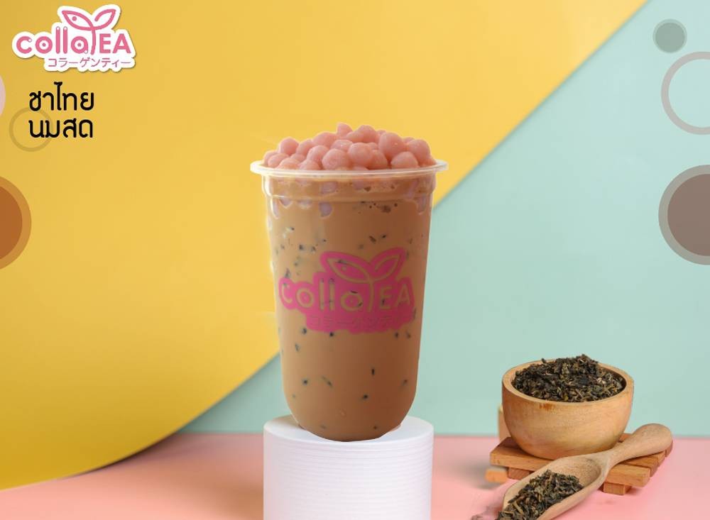 รีวิว ชานมไข่มุก ผสมคอลลาเจน Colla Tea อิมพีเรียลเวิลด์ สำโรง - อร่อย ราคาน่ารักก