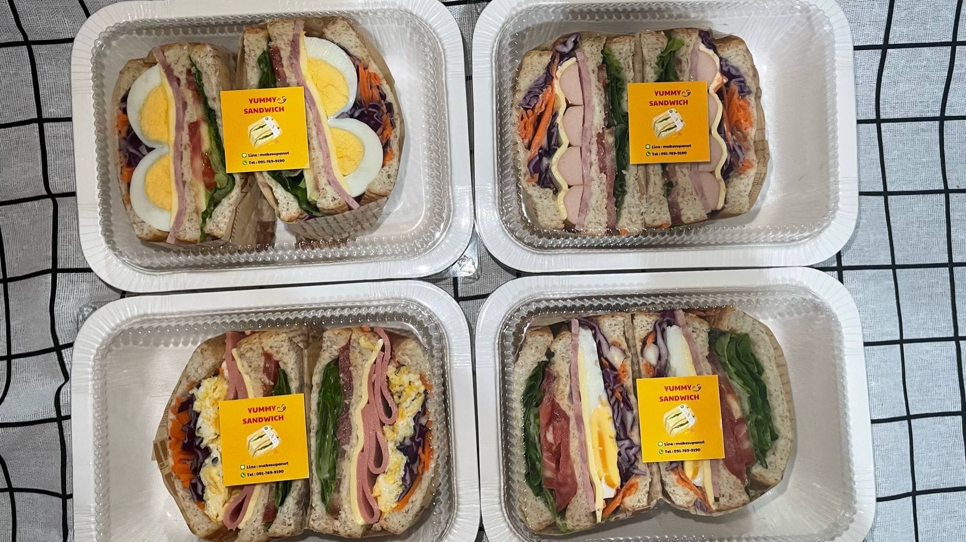 YUMMY SANDWICH | สั่งอาหารออนไลน์ล่วงหน้า รับที่ร้านผ่านแอป Wongnai ...