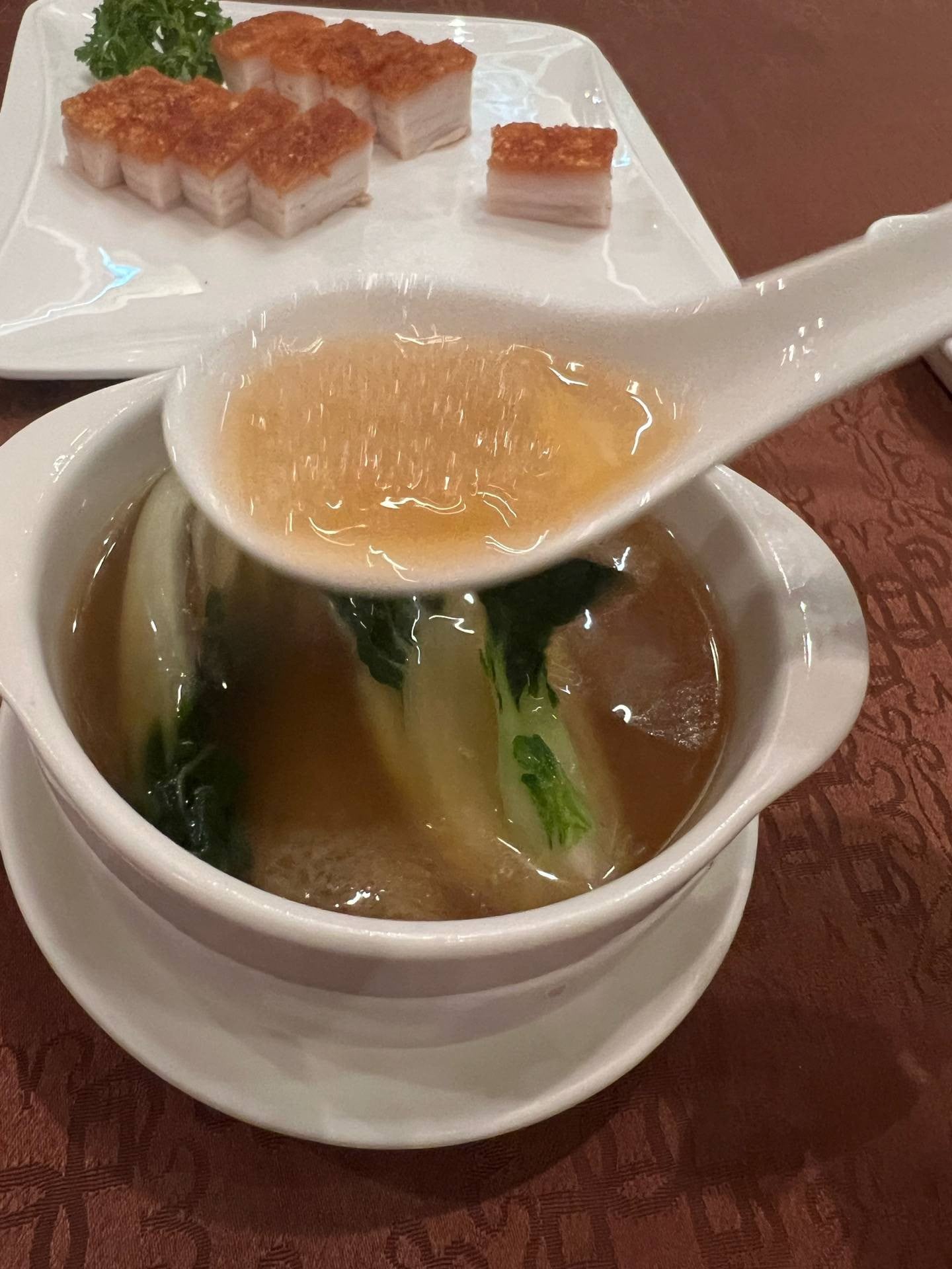 Bamboo Pith Soup ร้าน Chef man Eastin Grand Sathorn อีสติน แกรนด์ สาทร