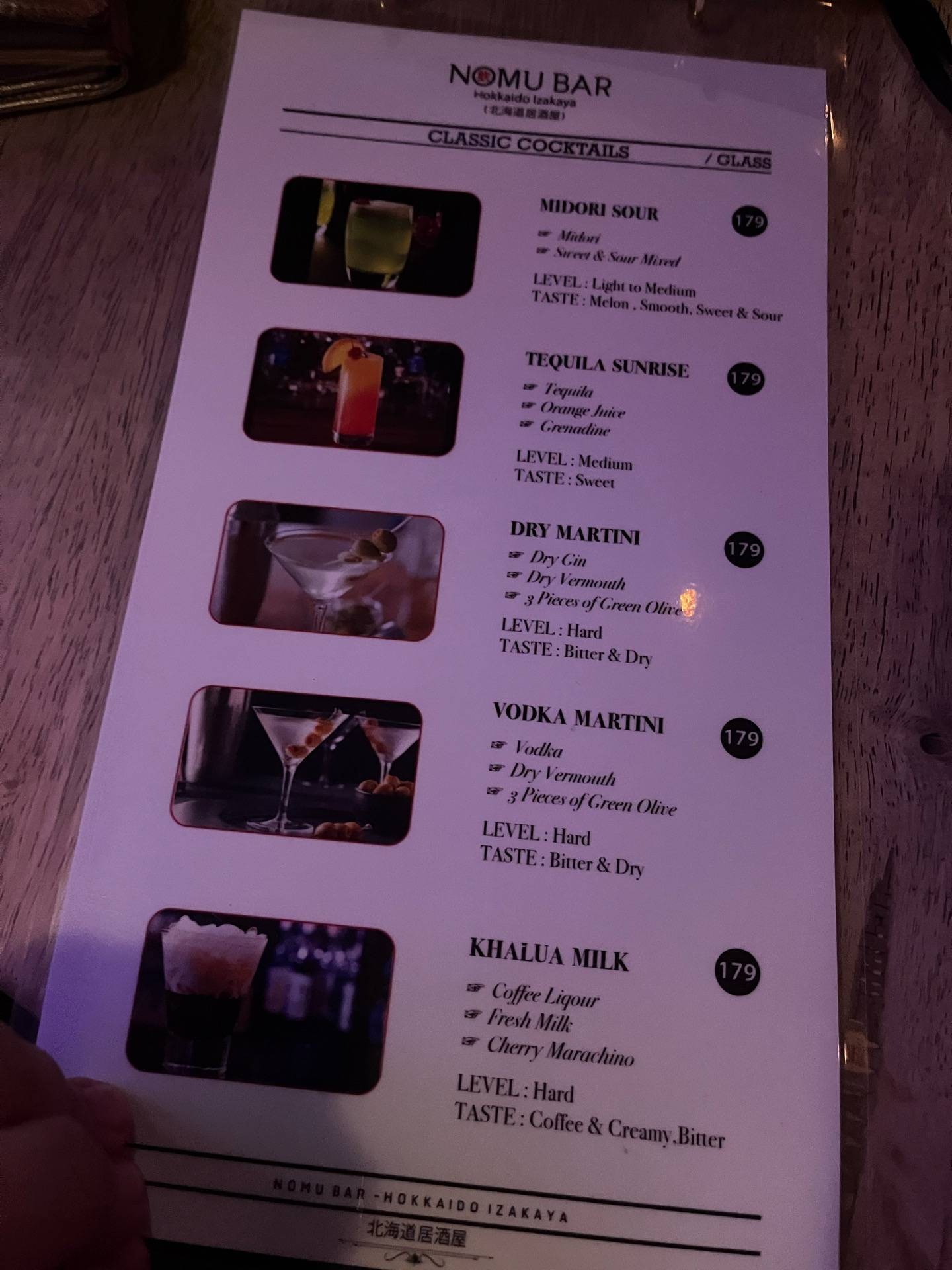 รูป Nomu Bar Hokkaido Izakaya - Wongnai