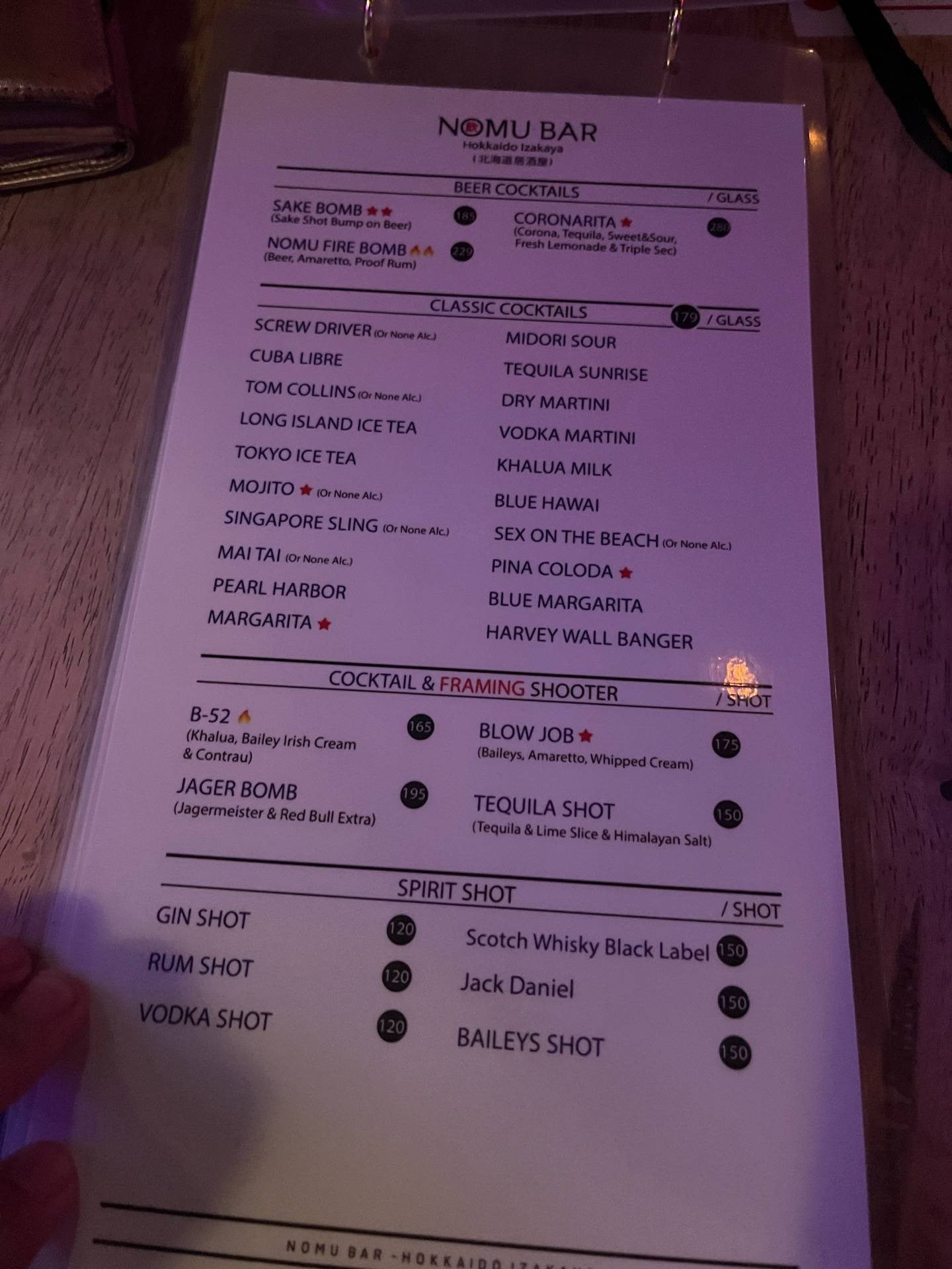 รูป Nomu Bar Hokkaido Izakaya