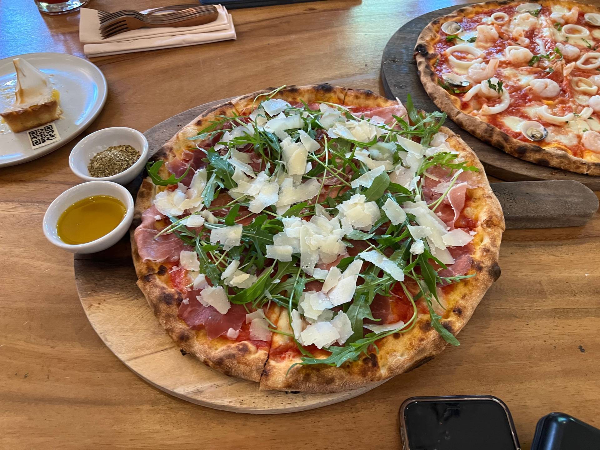 รูป Cafe de Oasis & Toby's Pizza