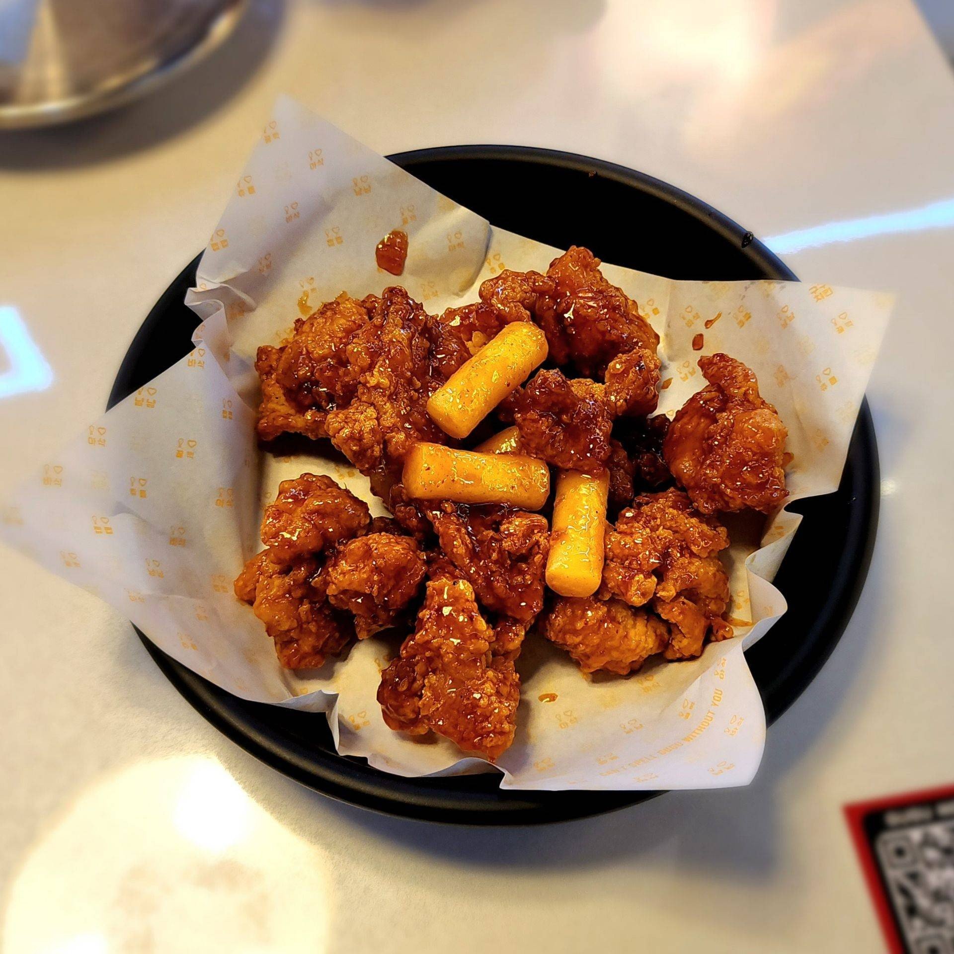 รีวิว GuGu Chicken Korean Crispy Chicken สีลม เอจ - ร้านไก่ทอดเกาหลีหลายสาขาได้มาลองซักที