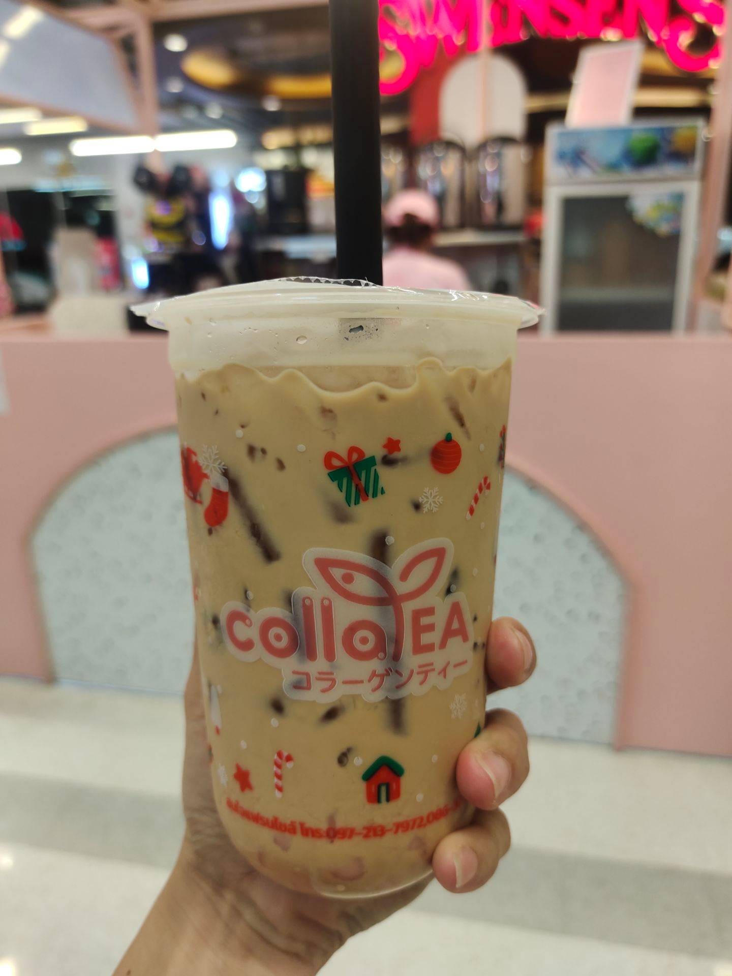 รีวิว Colla Tea โลตัสลำลูกกา คลองสอง - นานแล้วนะที่ไม่กิน "ชานมไข่มุก"