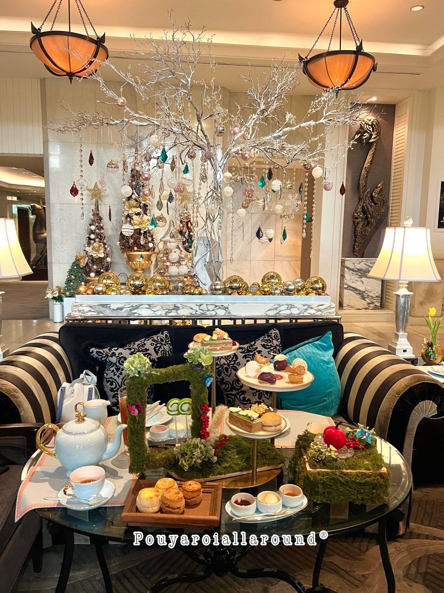 Afternoon tea ร้าน The Lobby Anantara Siam Hotel Bangkok
