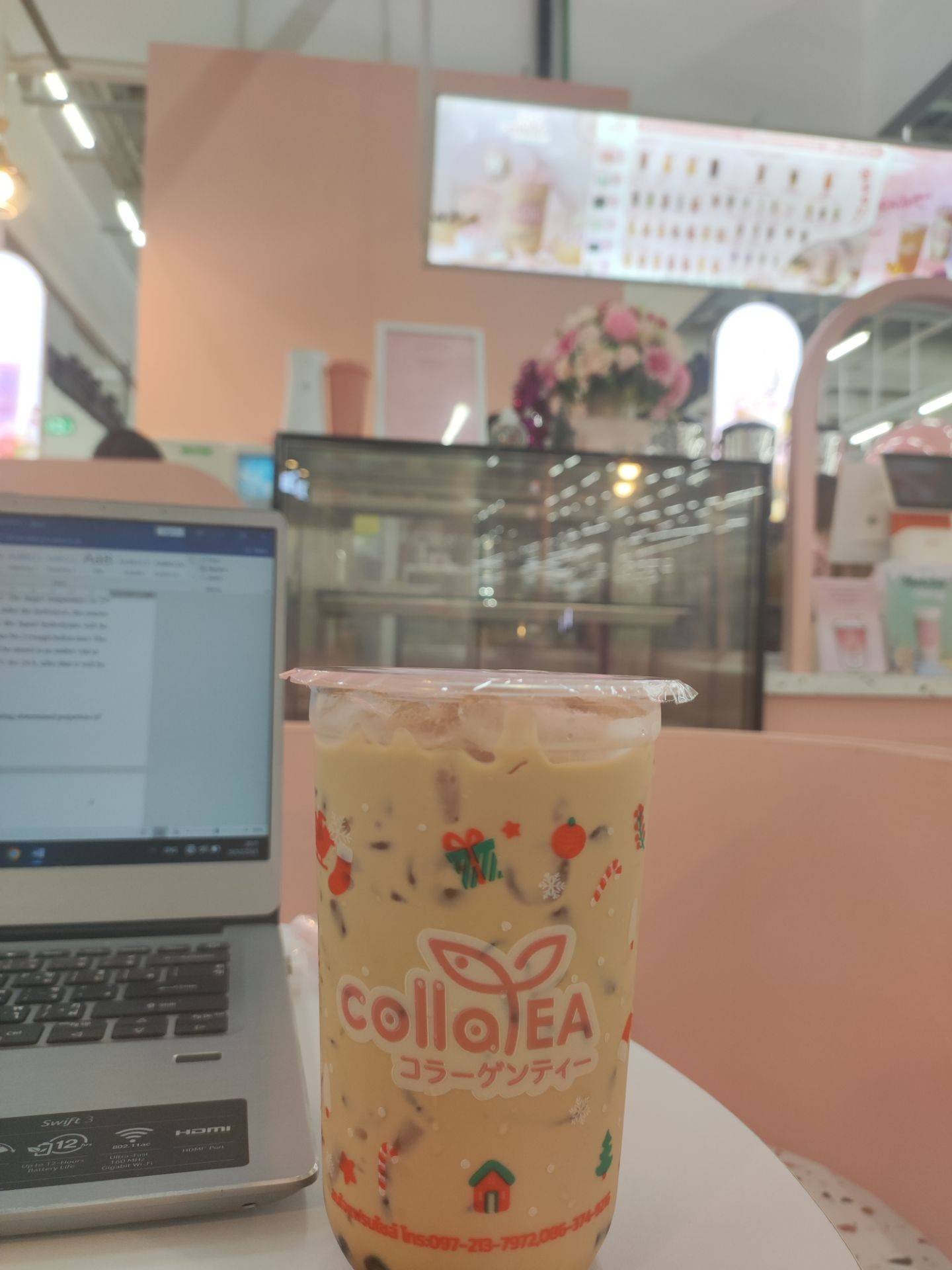 รีวิว Colla Tea บิ๊กซีฟิวเจอร์ปาร์ครังสิต - อร่อยค่ะ ชาหอม