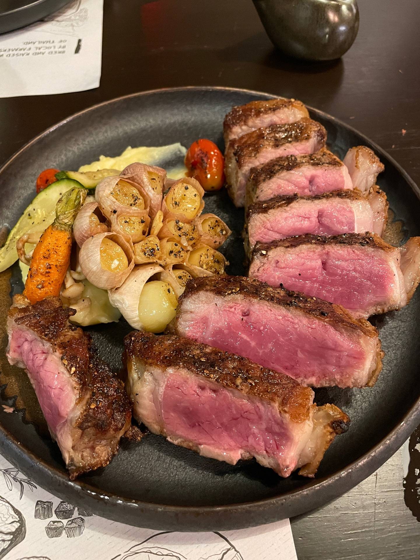 เนื้อ Striploide ร้าน Butcher Factory by Bangkok Butcher อรุณอมรินทร์