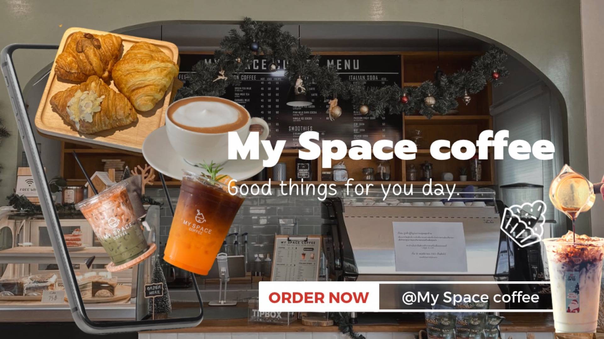 ร้าน My Space Coffee มายสเปซคอฟฟี่ | รีวิวร้านอาหาร
