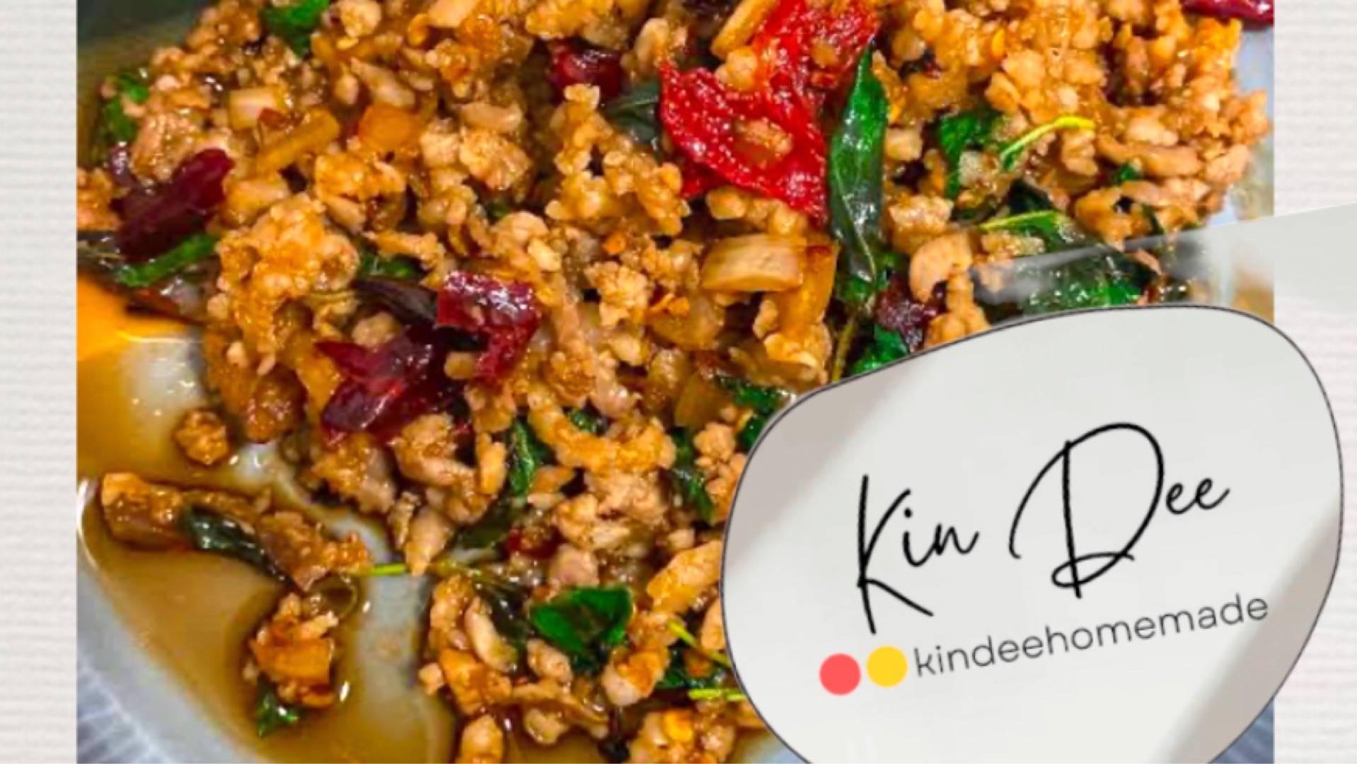 KinDee กะเพราพริกแห้ง (กินดี สาขา 2) Kin Dee กินดี สาขา 2 - สั่งอาหารเดลิเวอรี | Wongnai x LINE MAN