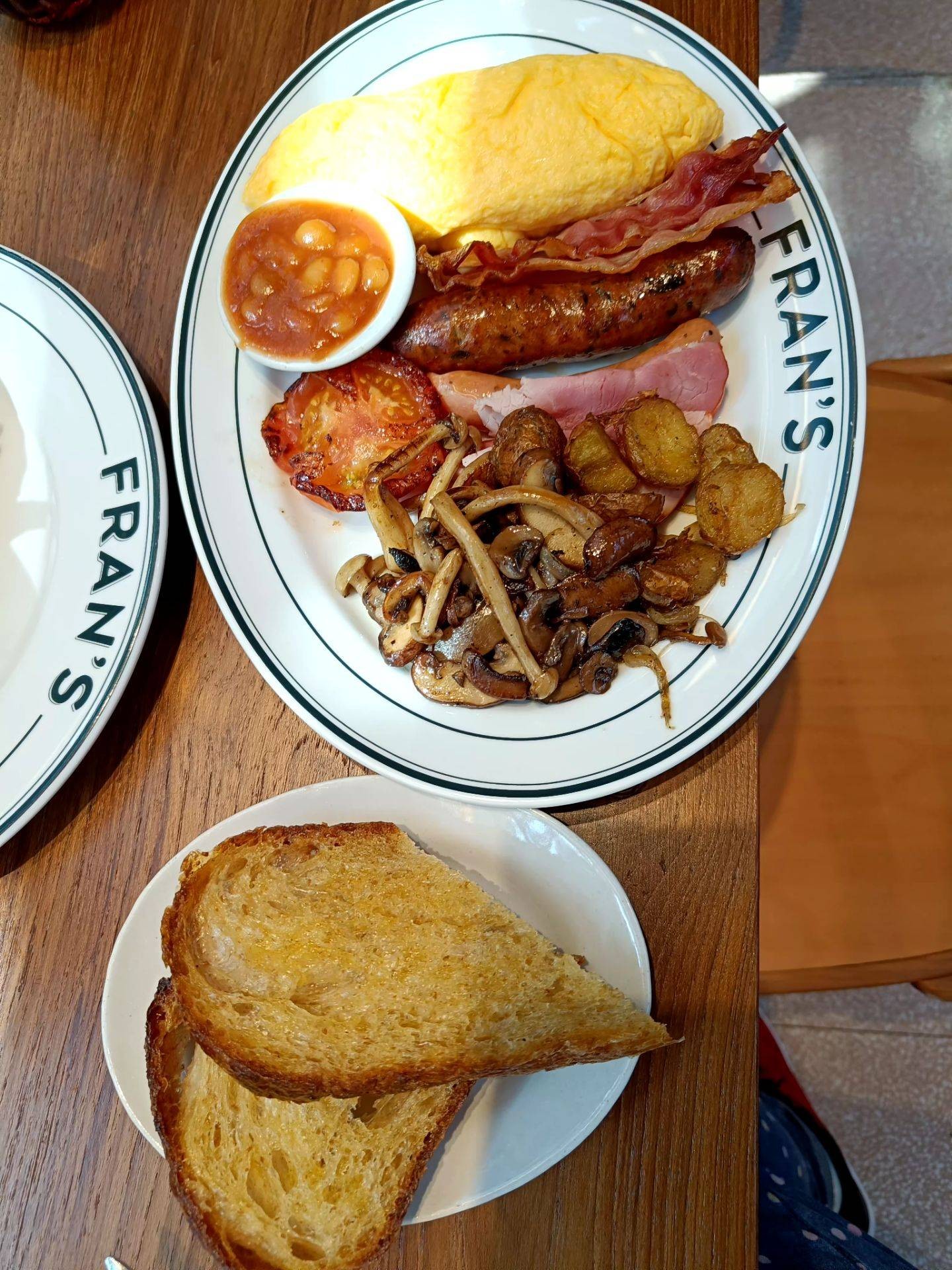 Classic Breakfast - Omelette • ราคา 380 บาท ร้าน Fran’s - Brunch ...