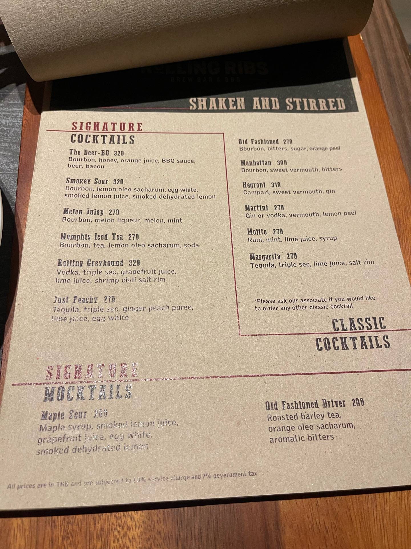 [รีวิว] ร้าน Rolling Ribs Brew Bar & BBQ สี่พระยา | เมนูแนะนำ รูปภาพ ...