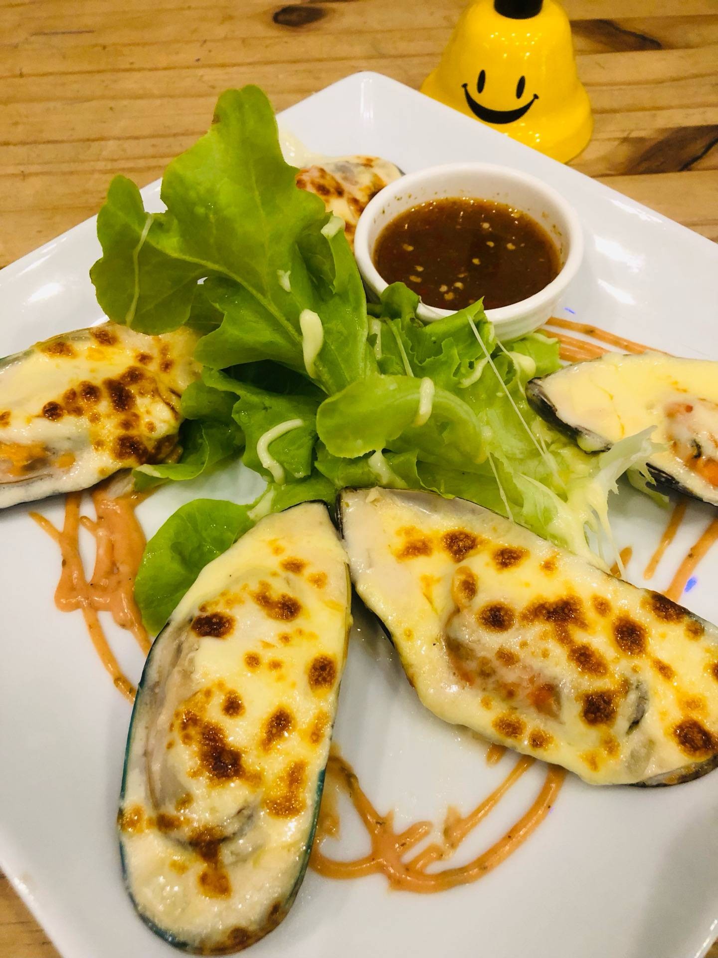 รีวิว The Bung Steak Halal Food เดอะบัง - หอยแมลงภู่ตัวโตชิ้นใหญ่ส้ดสด ...