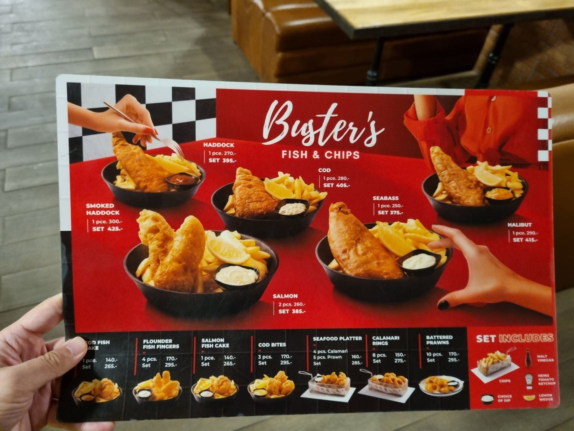 รูป Buster’s Fish and Chips - Comfort Food and Drinks พร้อมพงษ์