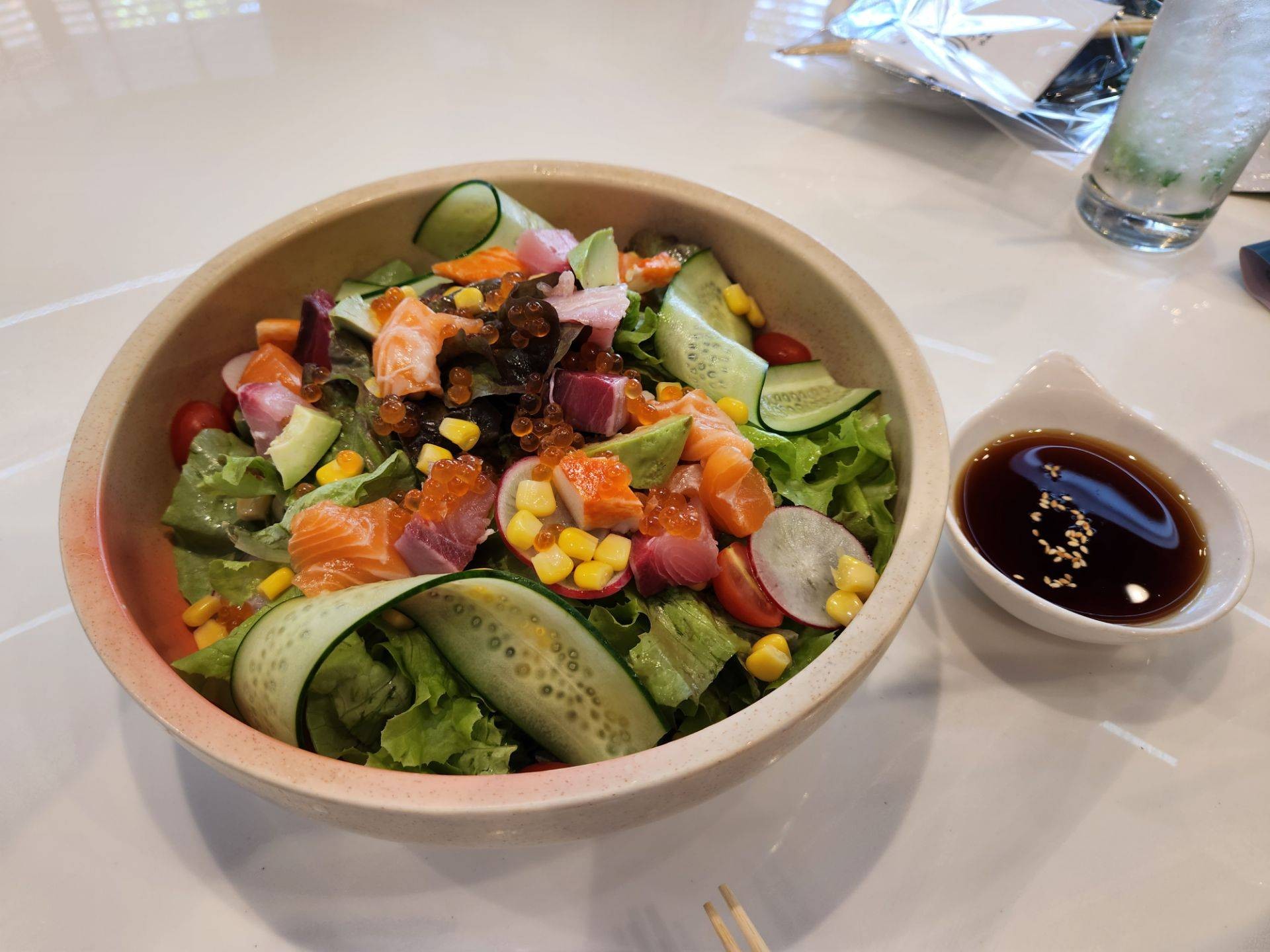 Kaizen Salad ร้าน Sushi Hiro K-village