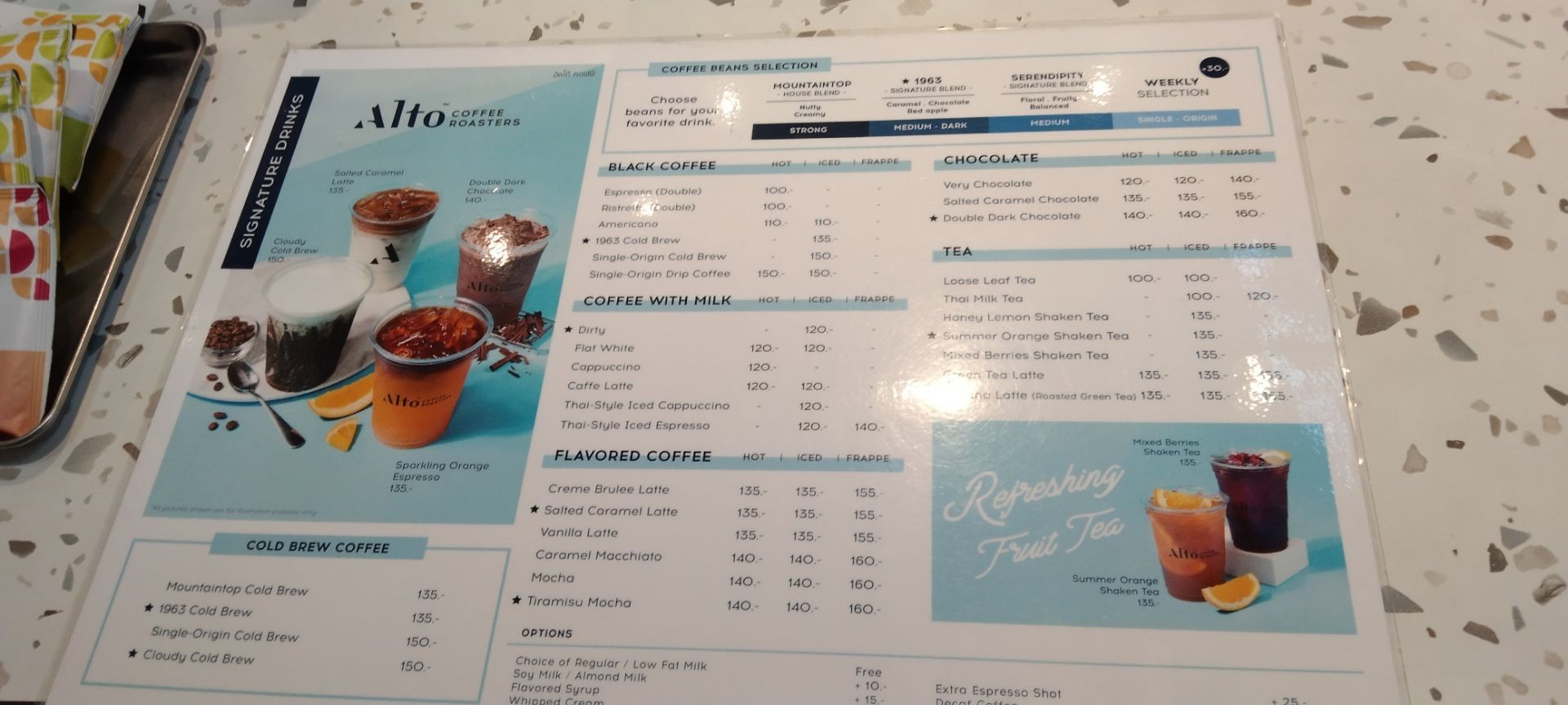 รูป Alto Coffee Roasters เซ็นทรัลพระรามเก้า ชั้น B ใกล้บันได้เลื่อนหน้า ...