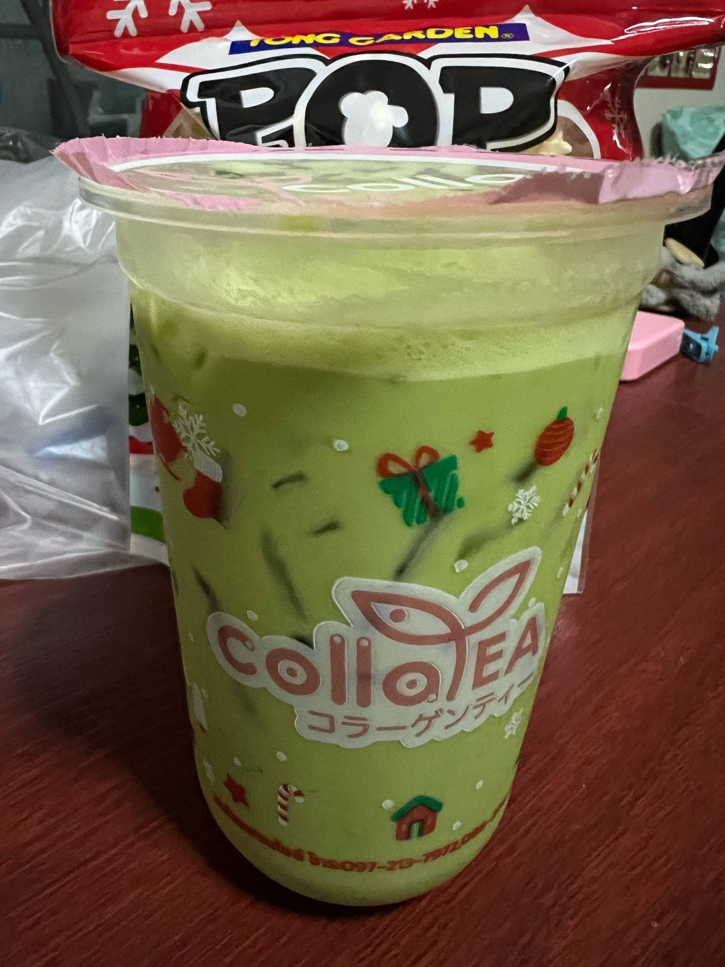 รีวิว Colla Tea โลตัสลำลูกกา คลองสอง - ชาเขียว รสชาติดีงาม ยังไม่ได้ลองไข่มุก
