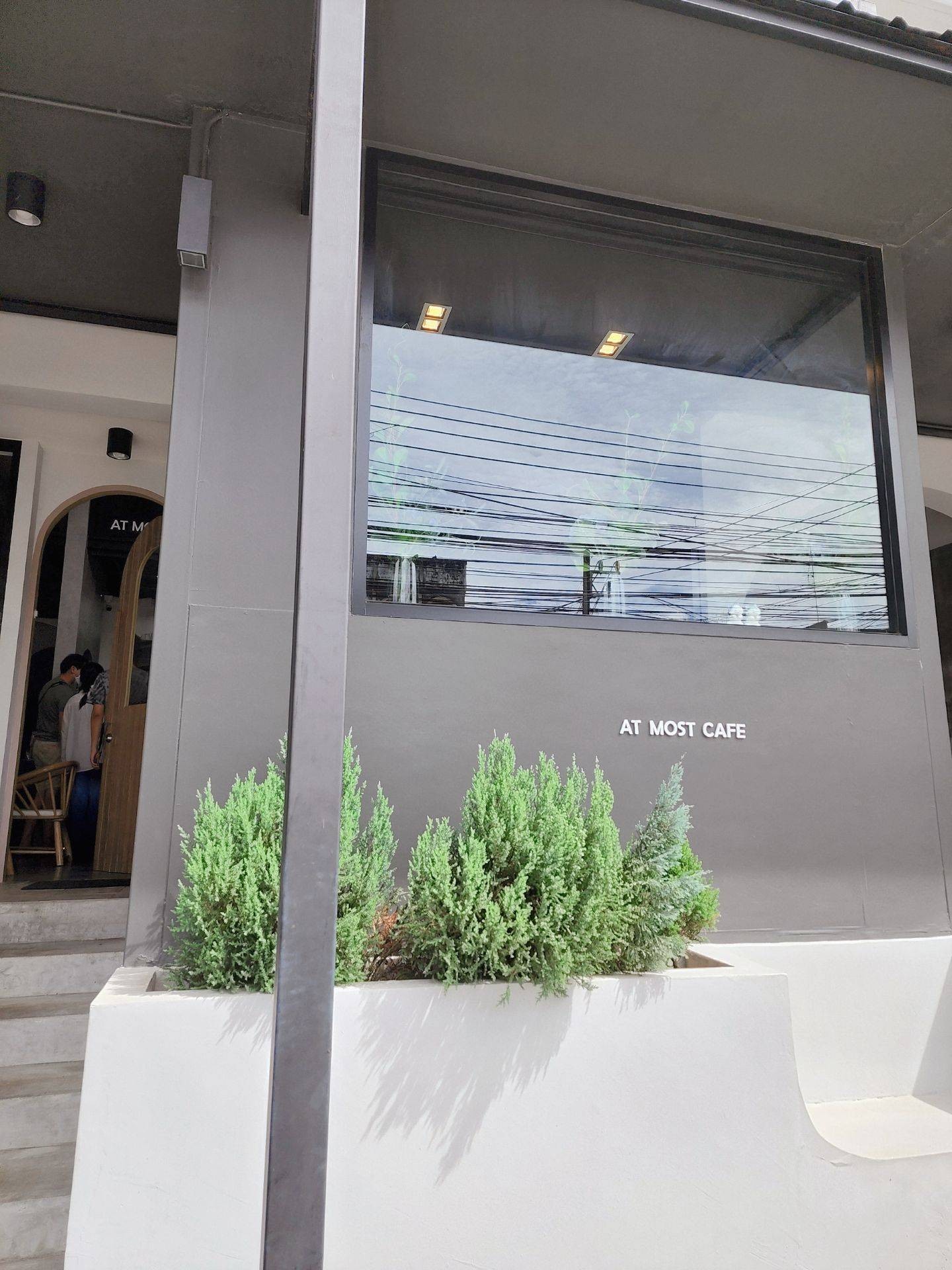 รีวิว AT MOST Cafe แอทโมสต์ คาเฟ่ . - ชาเขียวกลมกล่อมมาก มินิมอล 🍵