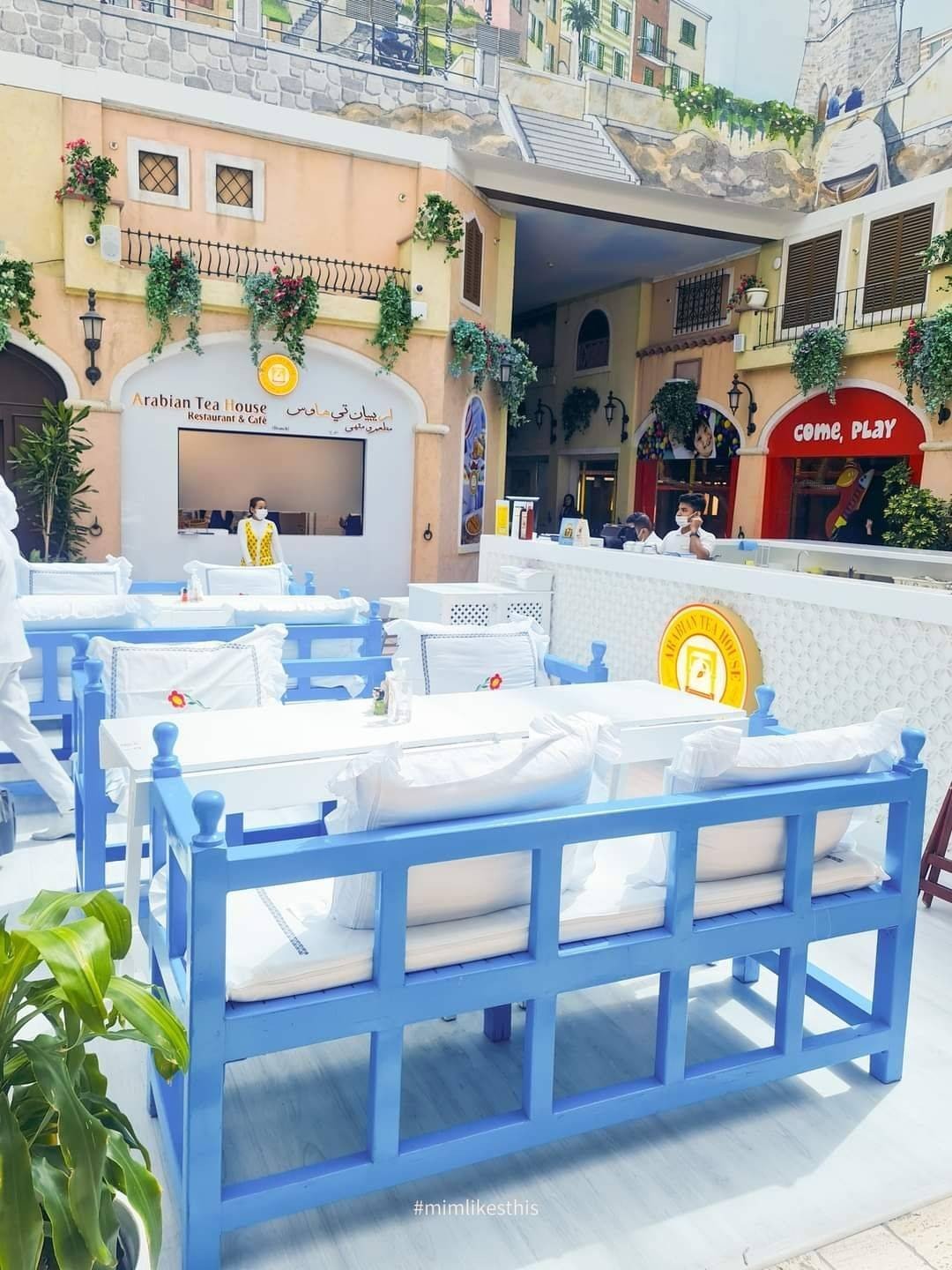 รีวิว Arabian Tea House Restaurant & Cafe Dubai - ร้านน่ารัก อาหารอาหรับ