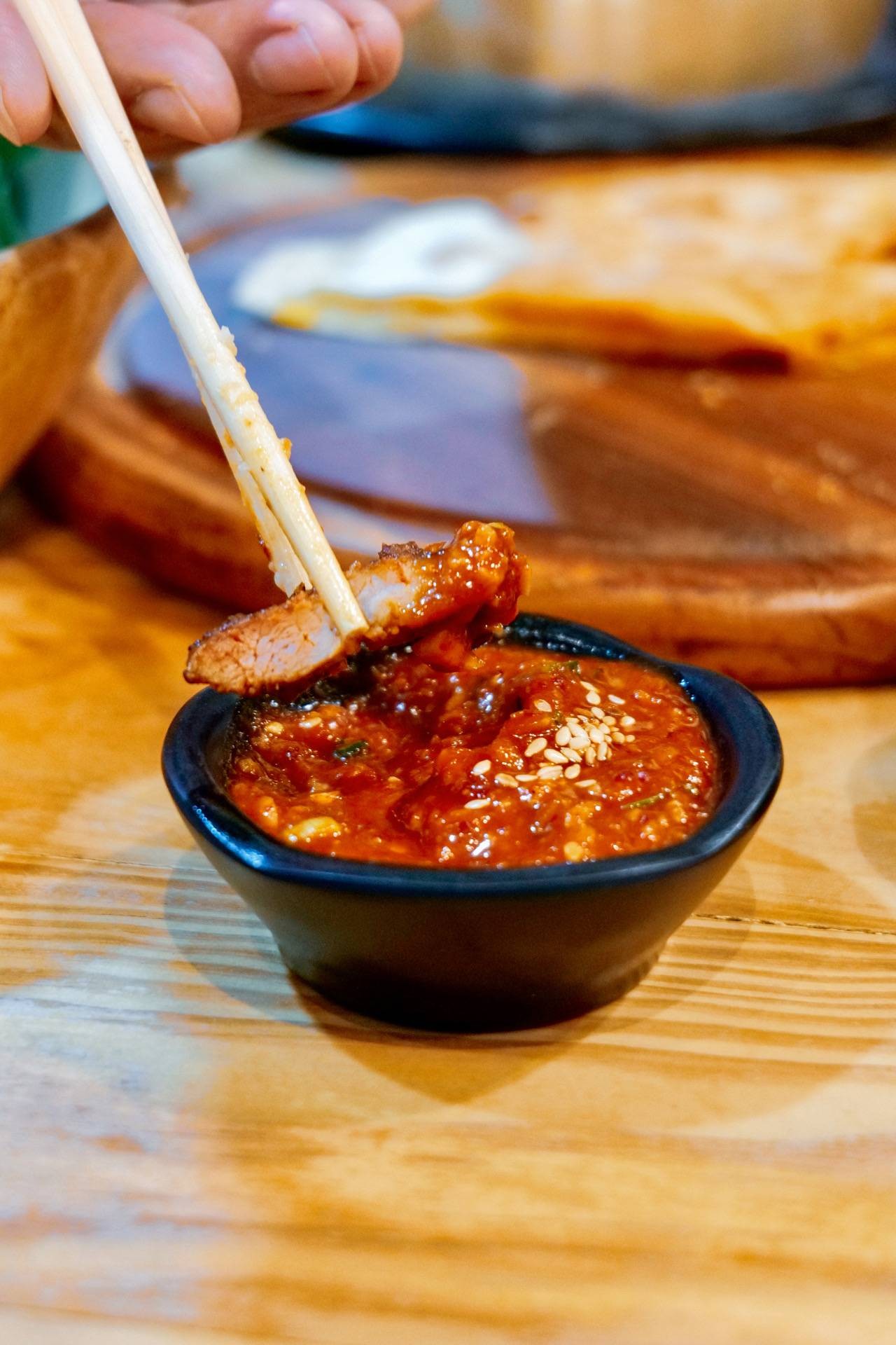 รูป Sam Gyup Sal BBQ สาขาห้วยขวาง - Wongnai