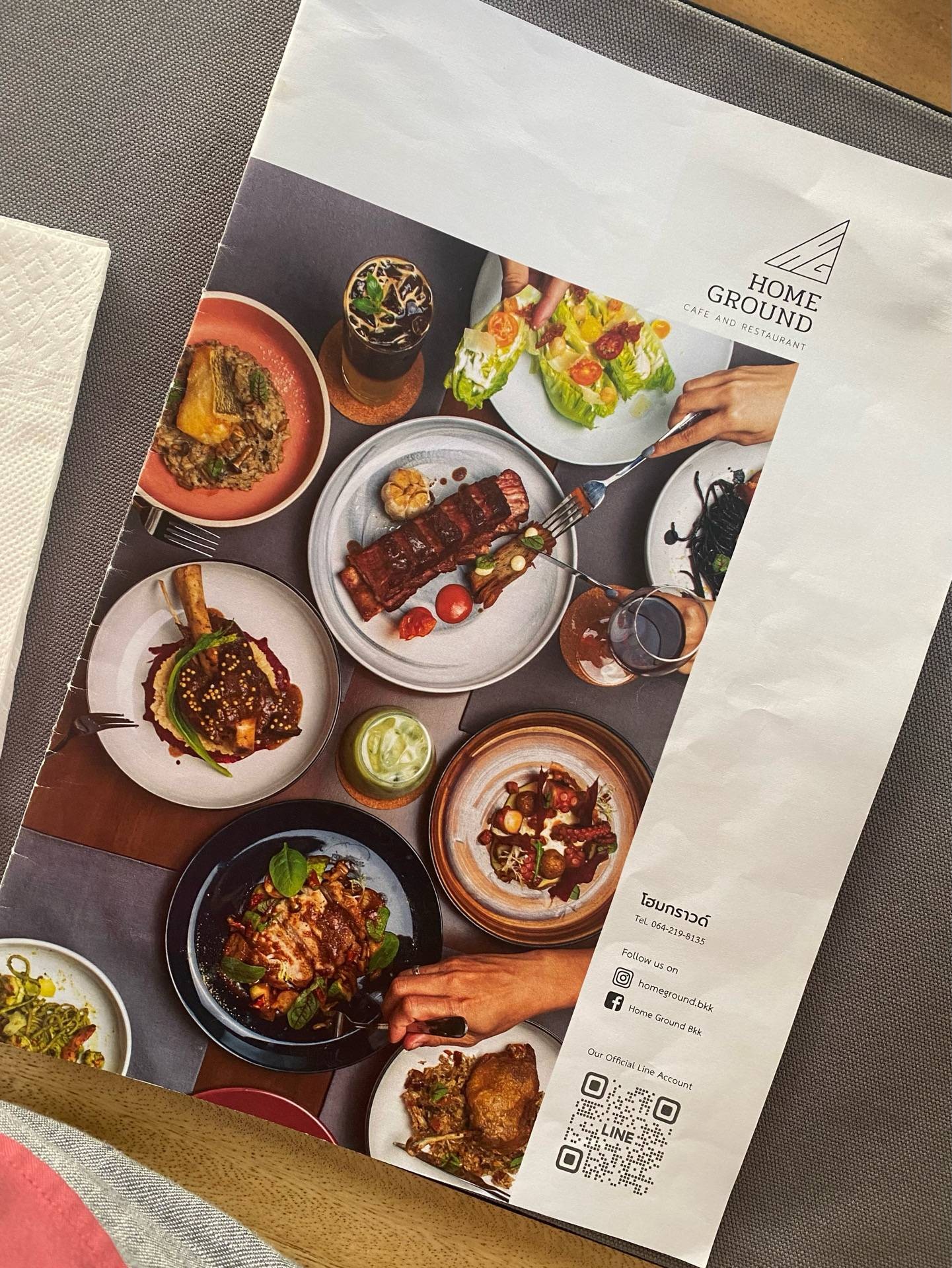 รูป Home Ground Cafe and Restaurant - Wongnai