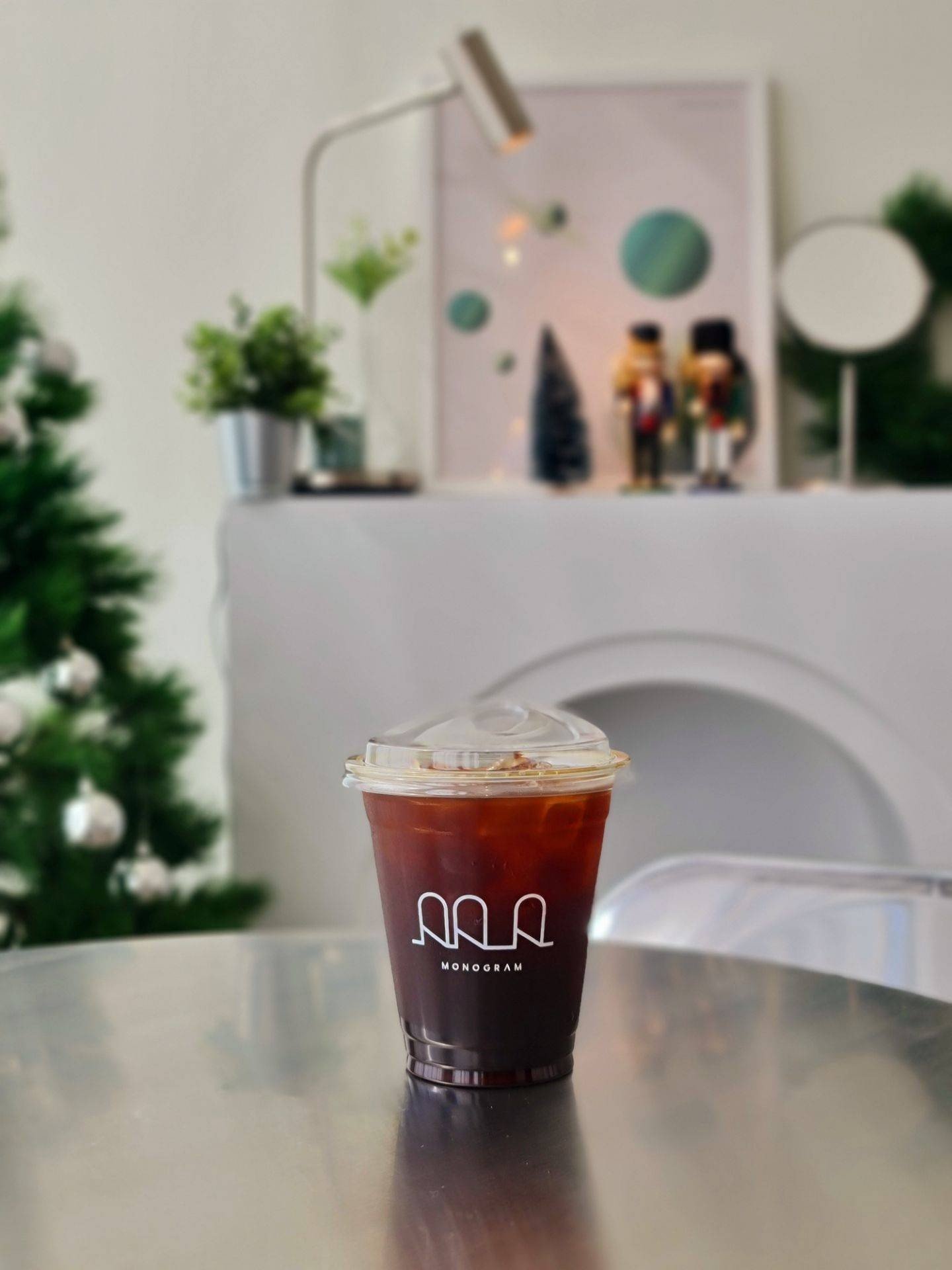 Iced Americano ร้าน Monogram cafe khaoyai