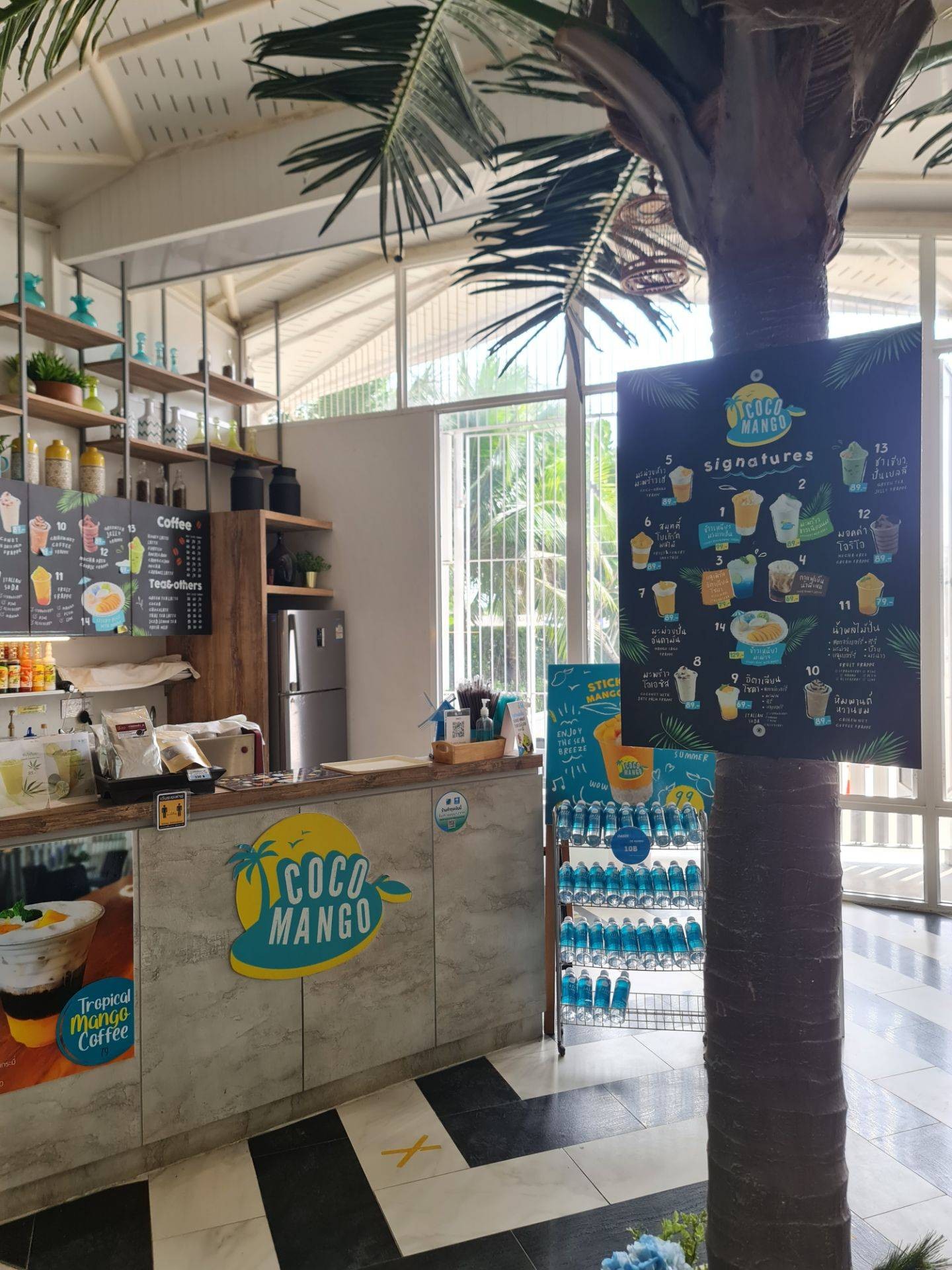 รีวิว Coco Mango Cafe - คาเฟ่ในร้านจี้ออ