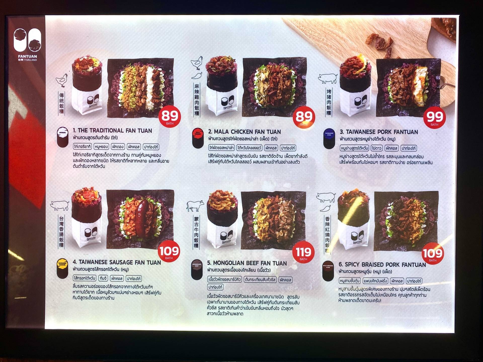 รีวิว Fantuan Thailand เซ็นทรัลปิ่นเกล้า - เหมือนข้าวเหนียวหมูประมาณ ...
