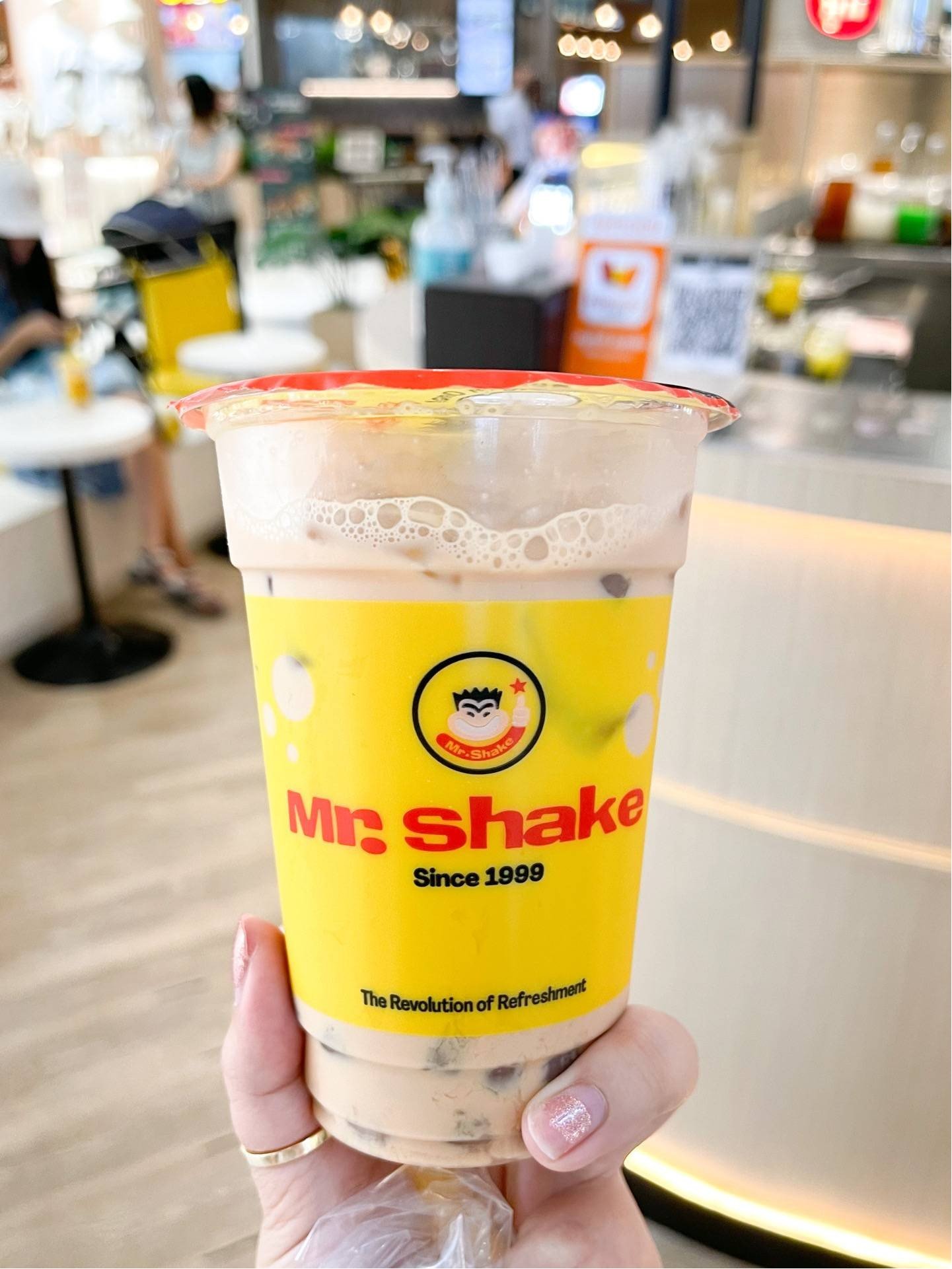 รีวิว Mr.Shake เซ็นทรัลพลาซาแกรนด์พระราม 9 - เพิ่งรู้ว่า Mr.Shake ไข่มุกเผือกกกก