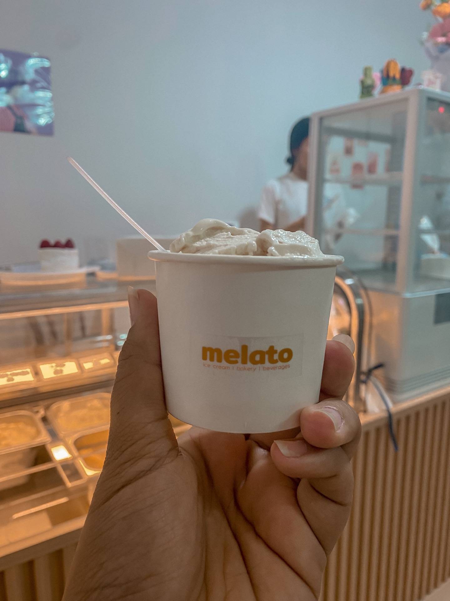 รีวิว Melato - The ice cream is yummy. The taste of it isn’t too sweet ...