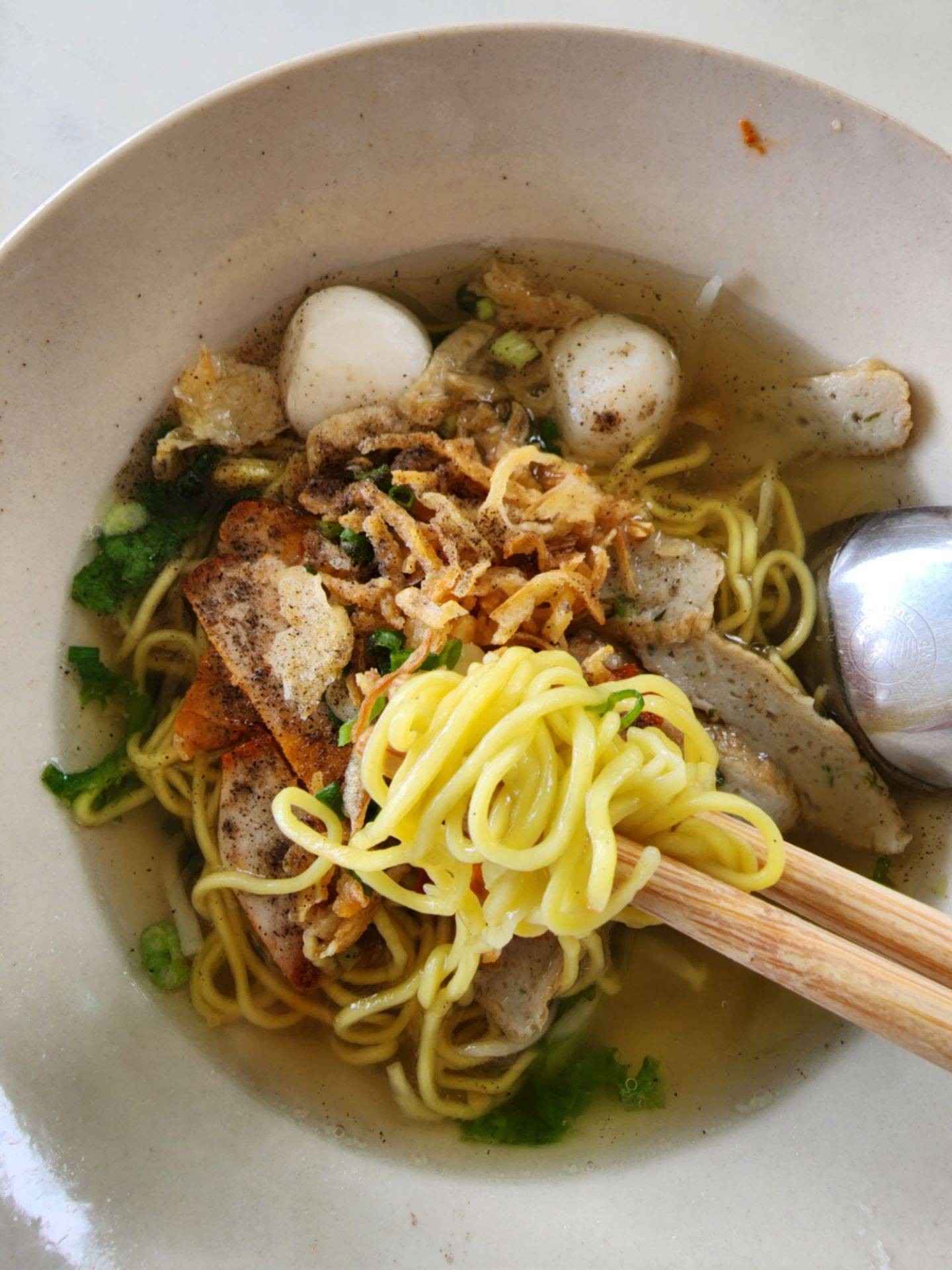 รูป หมี่โป๋เบี๋ยน (หมี่กะทู้)