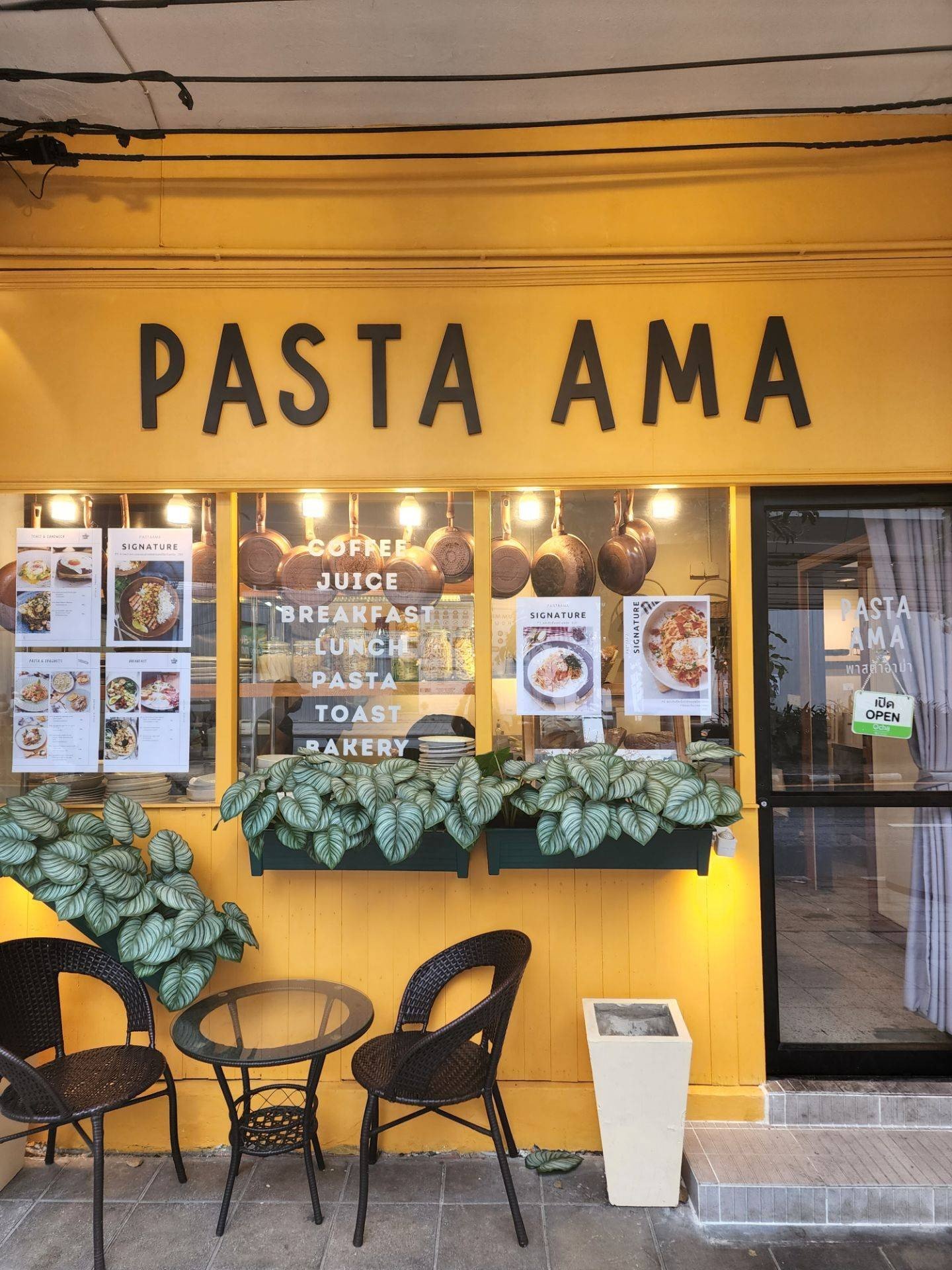 รีวิว Pasta Ama พาสต้าอาม่า ราชเทวี - พาสต้าราคาประหยัดใจกลางเมือง