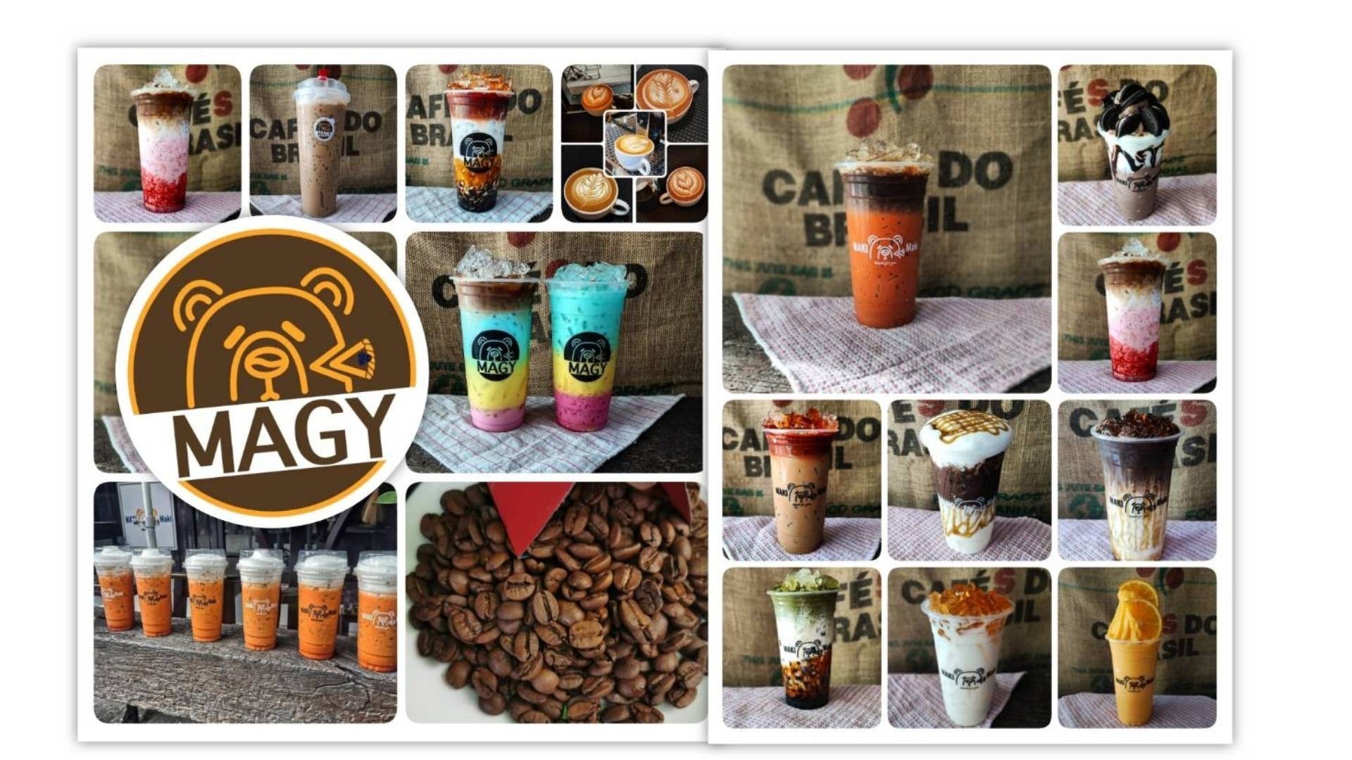 Maki Coffee มากิกาแฟสด @ชวนชมพาร์ค 2 ไทรน้อย สาขาไทรน้อย Maki Cafe ไทร ...