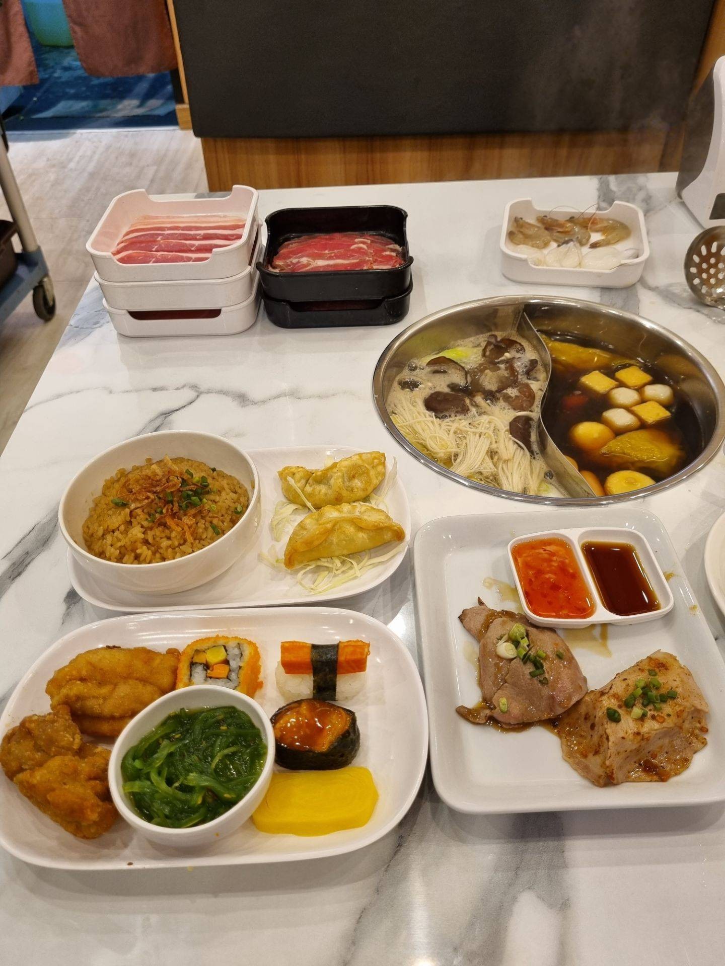 ยากินิกุซูชิ ร้าน Shabu Chain Shabu Chain ลำลูกกาคลอง 2
