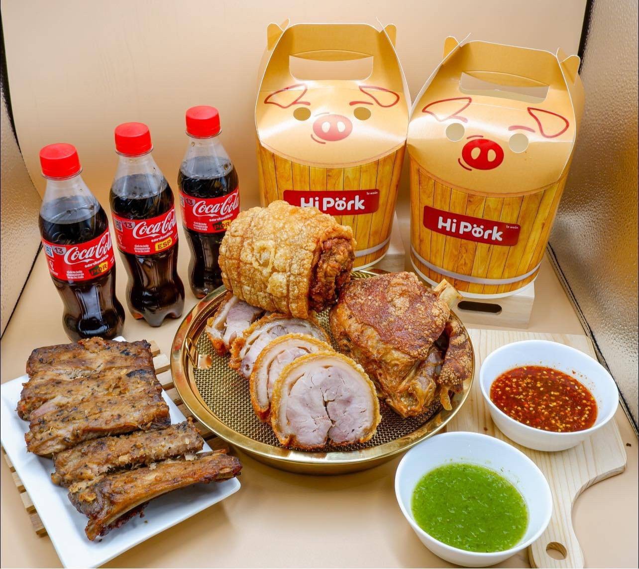 รีวิว Hi Pork สาขาโลตัสเเม่กวง - หมูกรอบชาชู ขาหมูเยอรมันอร่อยมากค่ะ ...