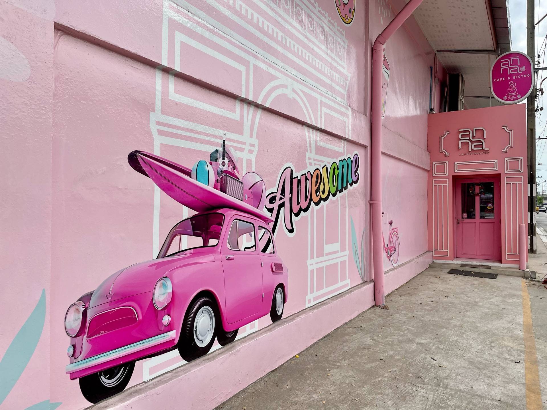 รีวิว Anna Cafe & Bistro - - ให้มันเป็นสีชมพู ดื่มแล้วโลกสดใส หลายเมนูสุดสร้างสรรค์ @Anna Cafe ...