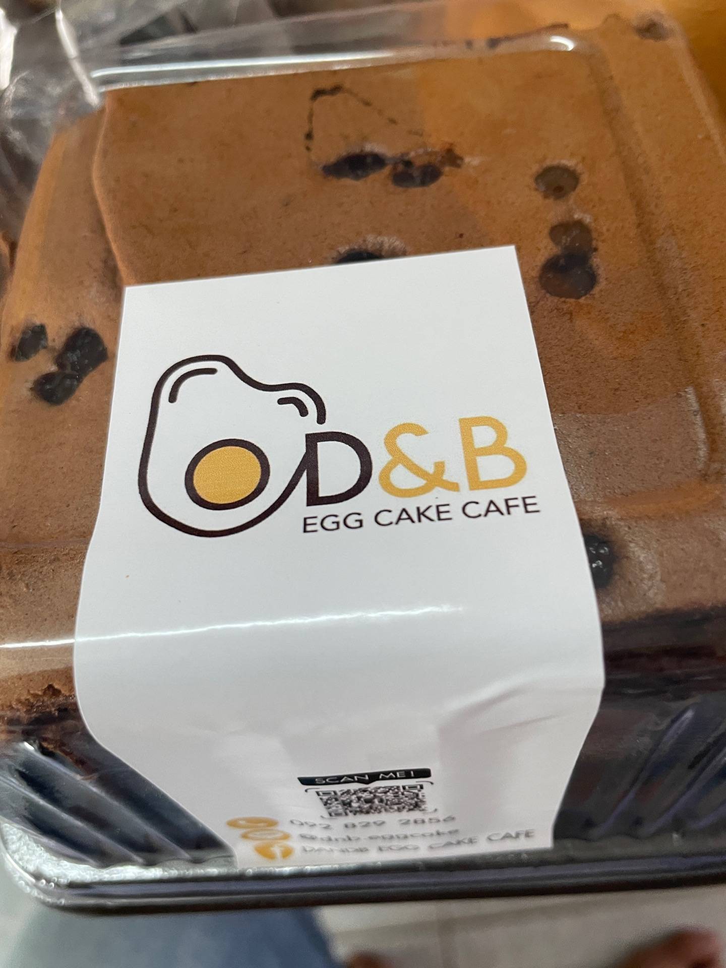 รีวิว D&B Egg Cake Cafe - - เค้กไข่ราคาไม่แรง