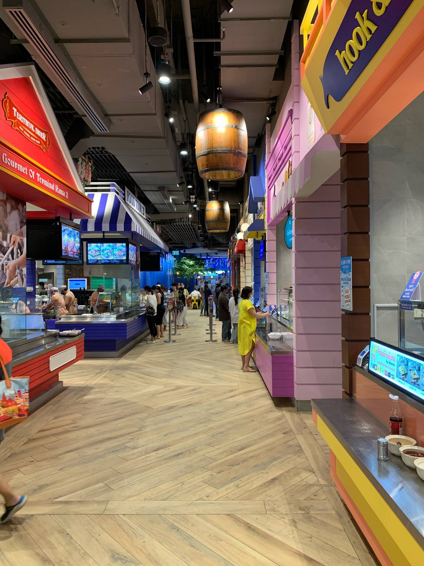 รีวิว Terminal21 Rama3 - Terminal 21 ที่พระราม 3 เปิดแล้วนะครับ