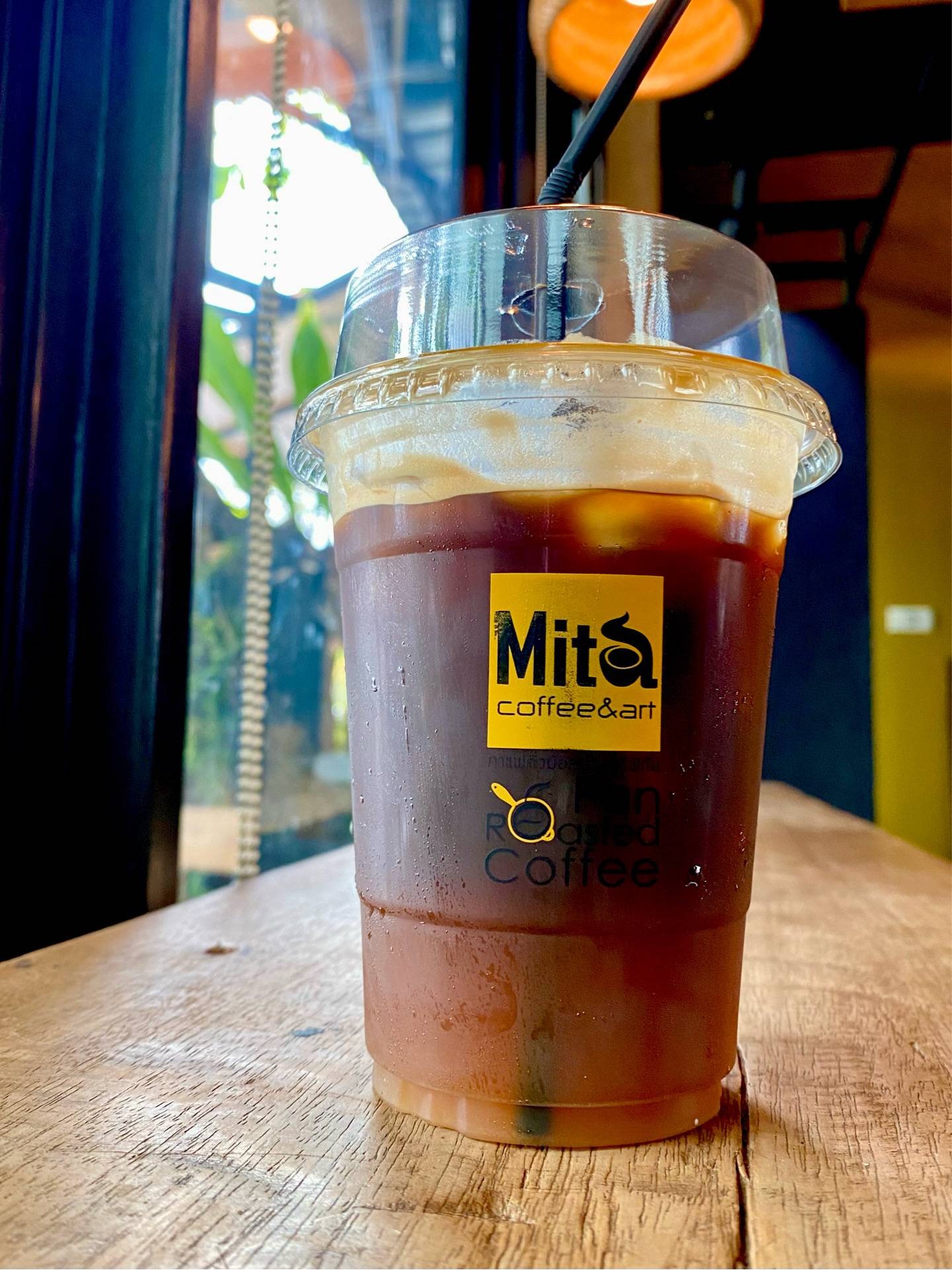 รีวิว Mita Coffee&Art - Specialty Coffee กาแฟมิตา - อเมริกาโน่ ตาลโตนด ...