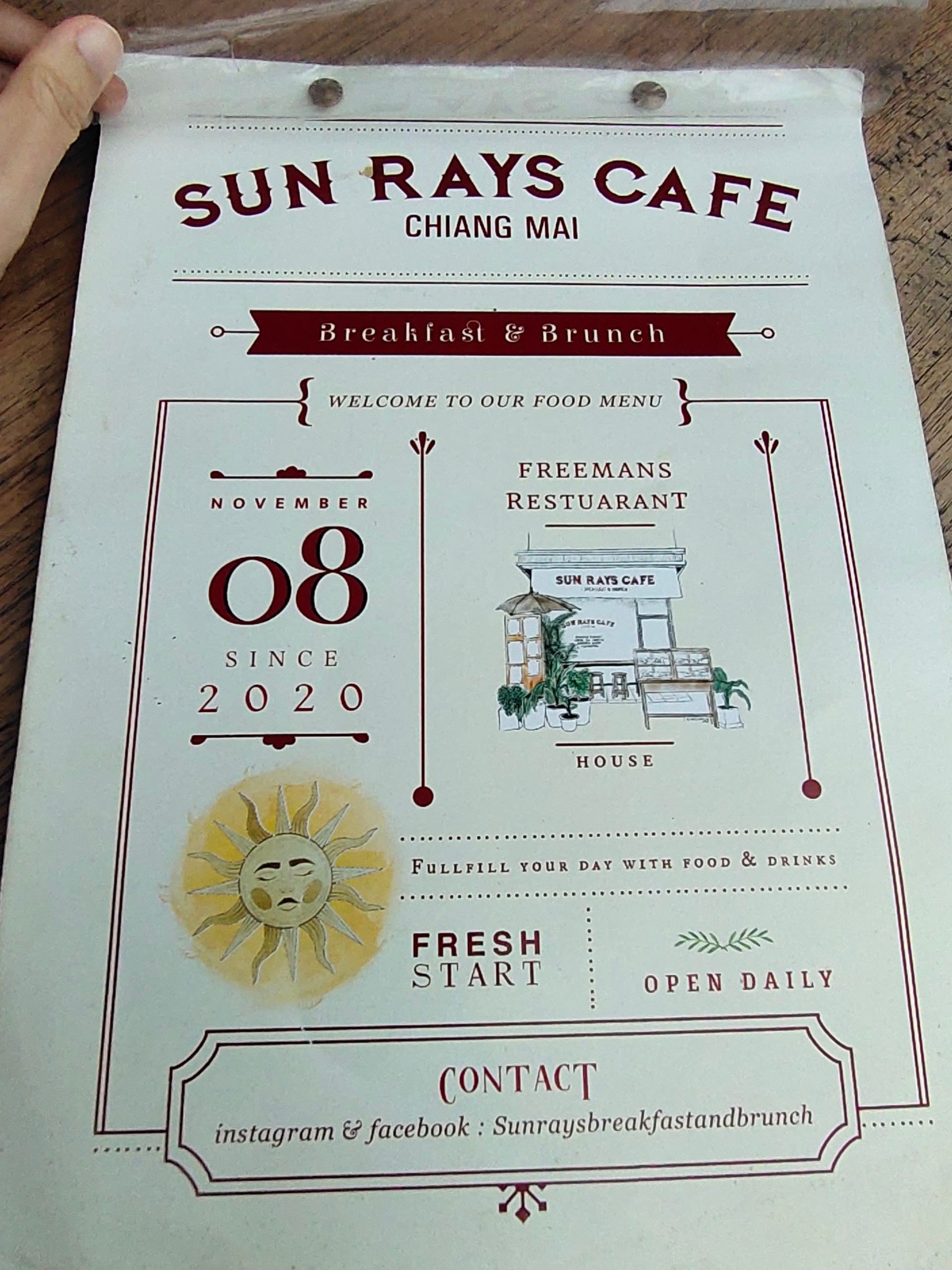 รูป Sun Rays Cafe - Wongnai
