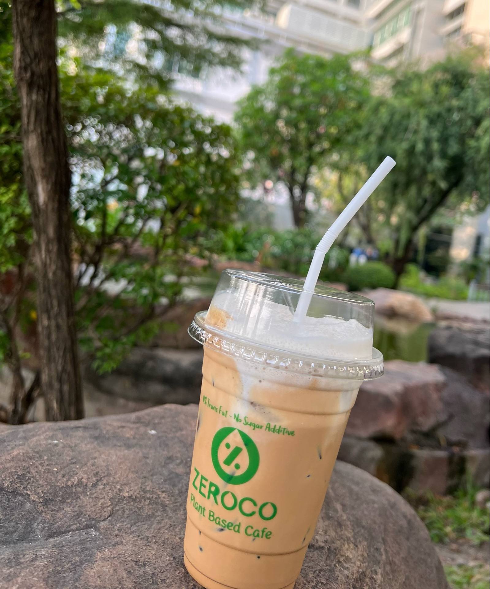 รีวิว Zeroco Coffee รพ.จุฬาลงกรณ์ ศูนย์อาหารทวีวงศ์ถวัลยศักดิ์ - กาแฟเข้ม แนวสุขภาพ