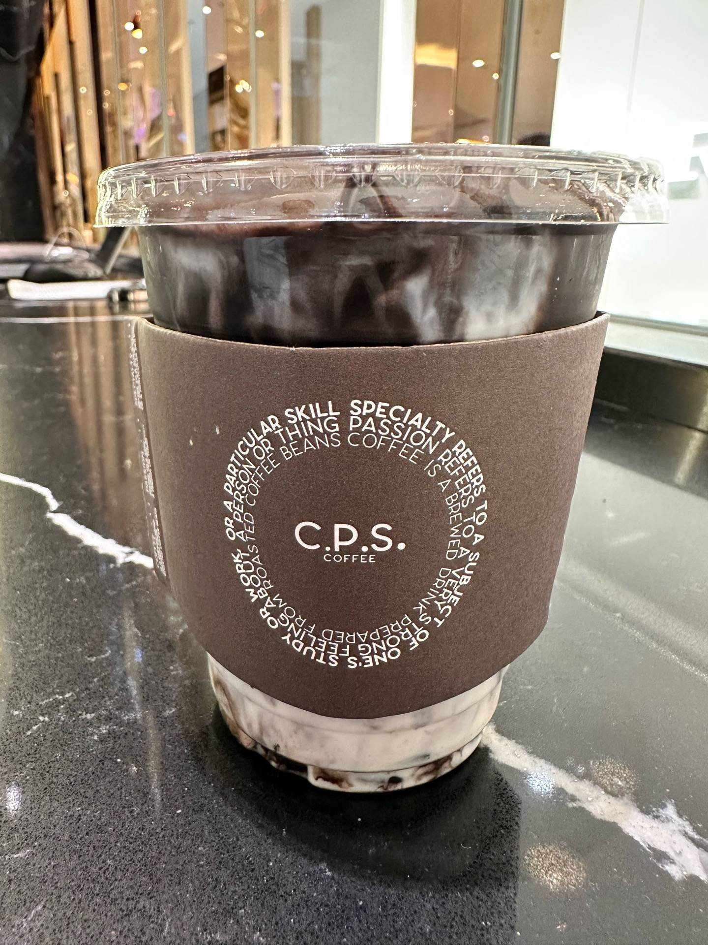 รีวิว CPS COFFEE Icon Siam - Iced Black Cocoa