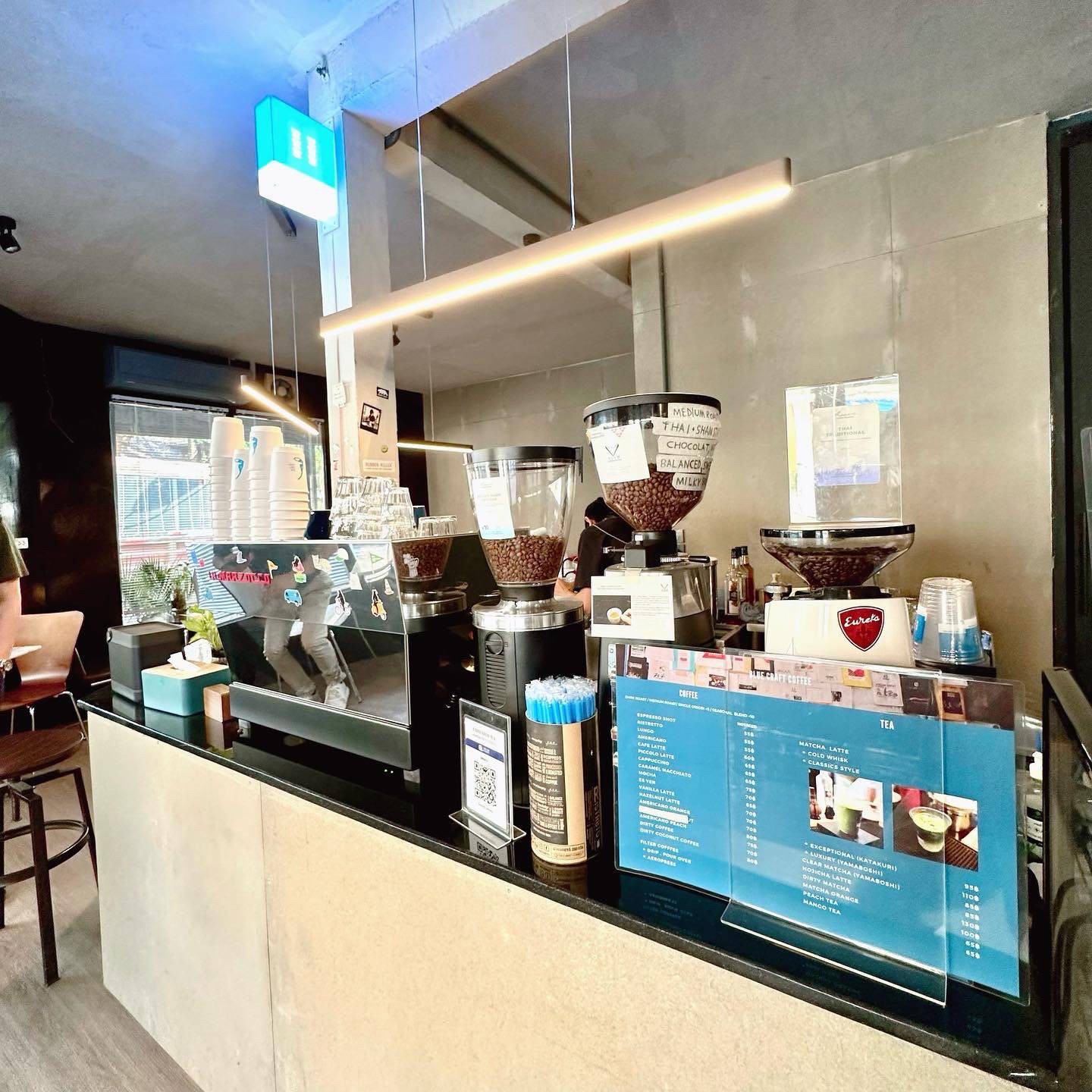 รีวิว Blue Craft Coffee - - Review : Blue Craft Coffee