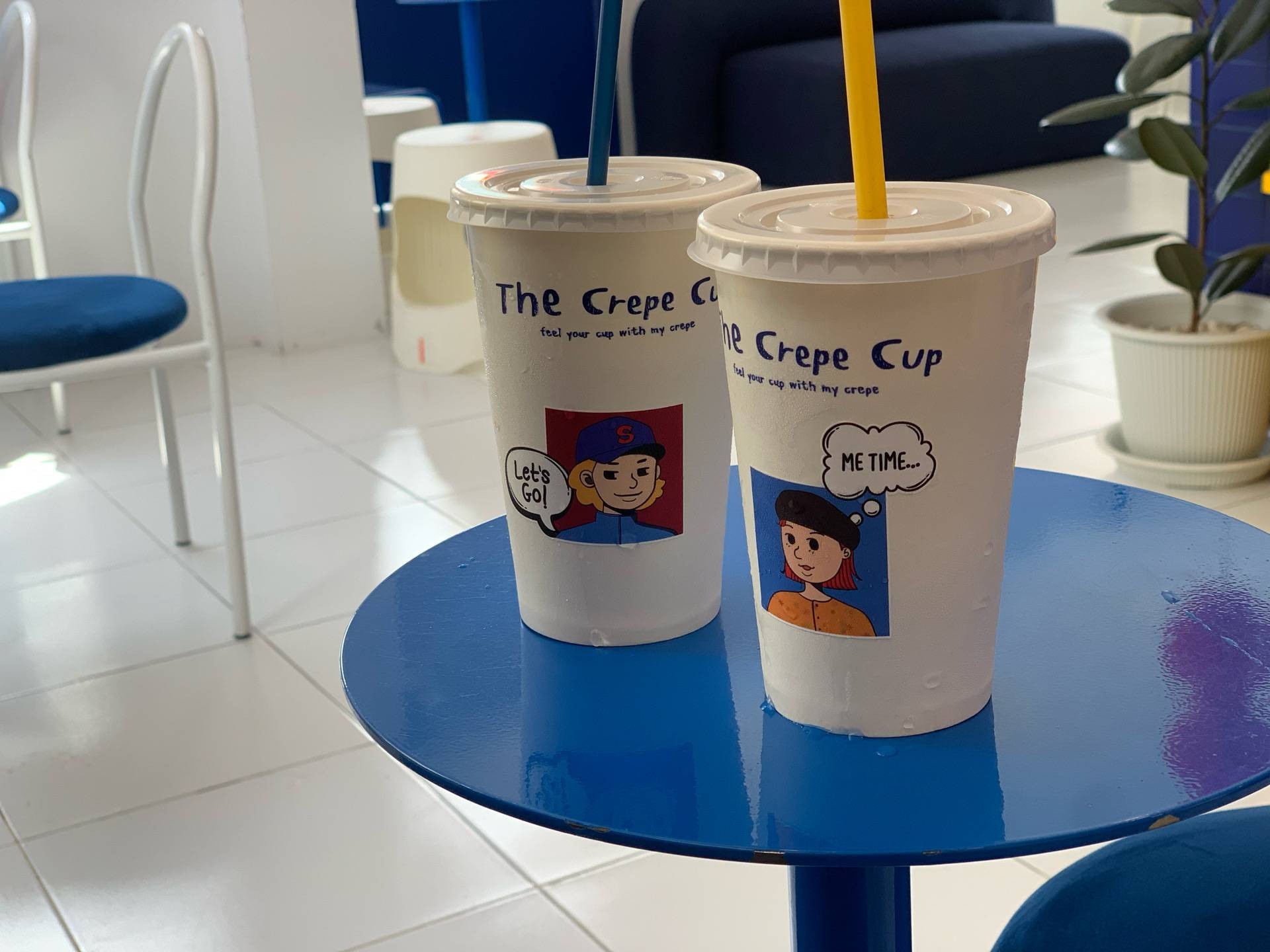 รีวิว The Crepe Cup เดอะเครปคัพ - ร้านน่ารักดี เมนูน้ำปกติ