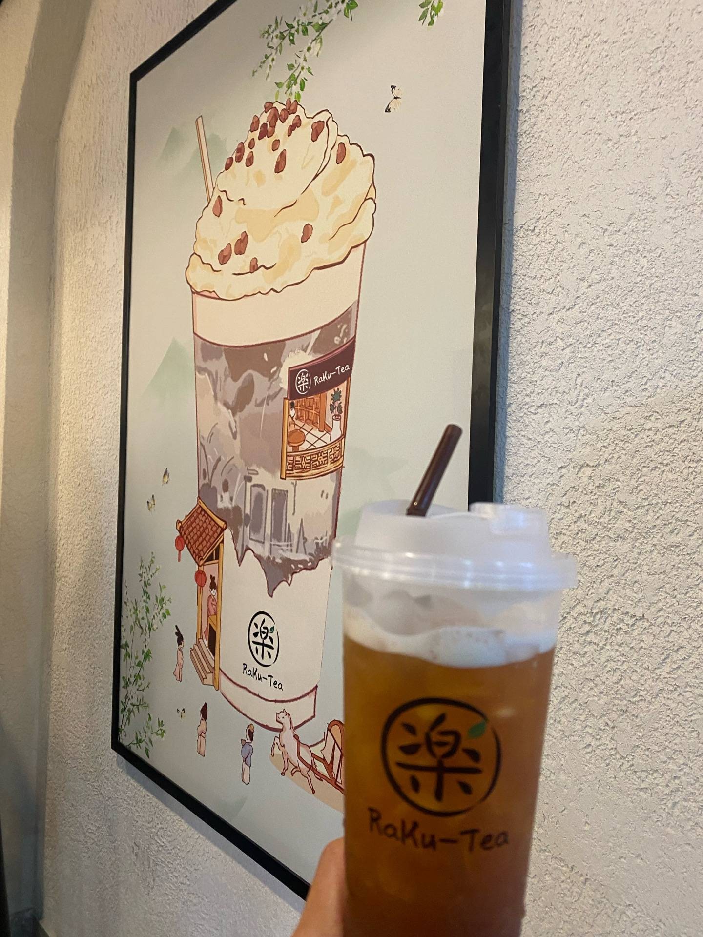 รีวิว Raku-Tea 楽茶 สาขา ถนนข้าวสาร - Good taste and nice staff