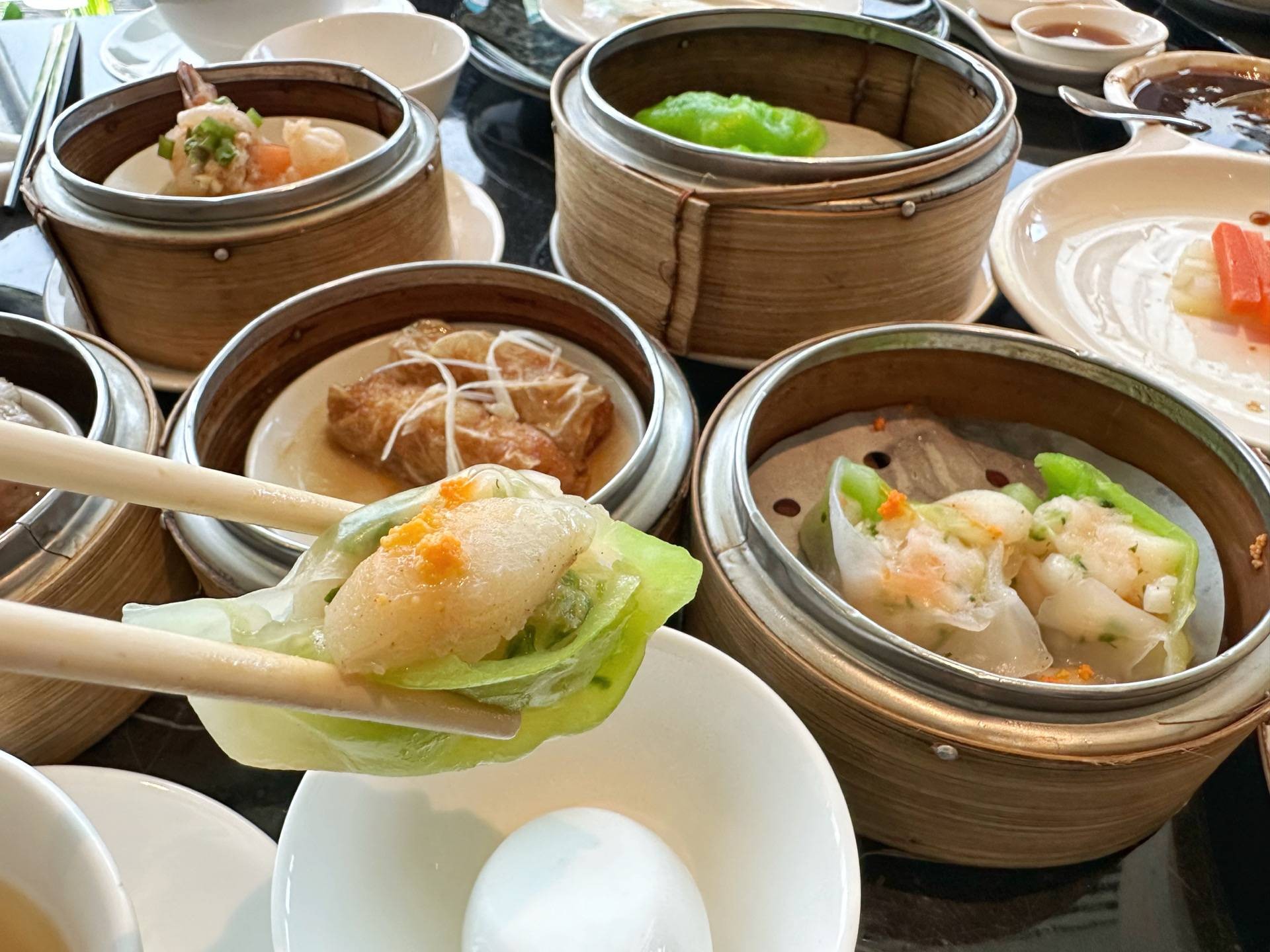 Dim Sum ร้าน Man Ho โรงแรมเจดับบลิว แมริออท กรุงเทพฯ