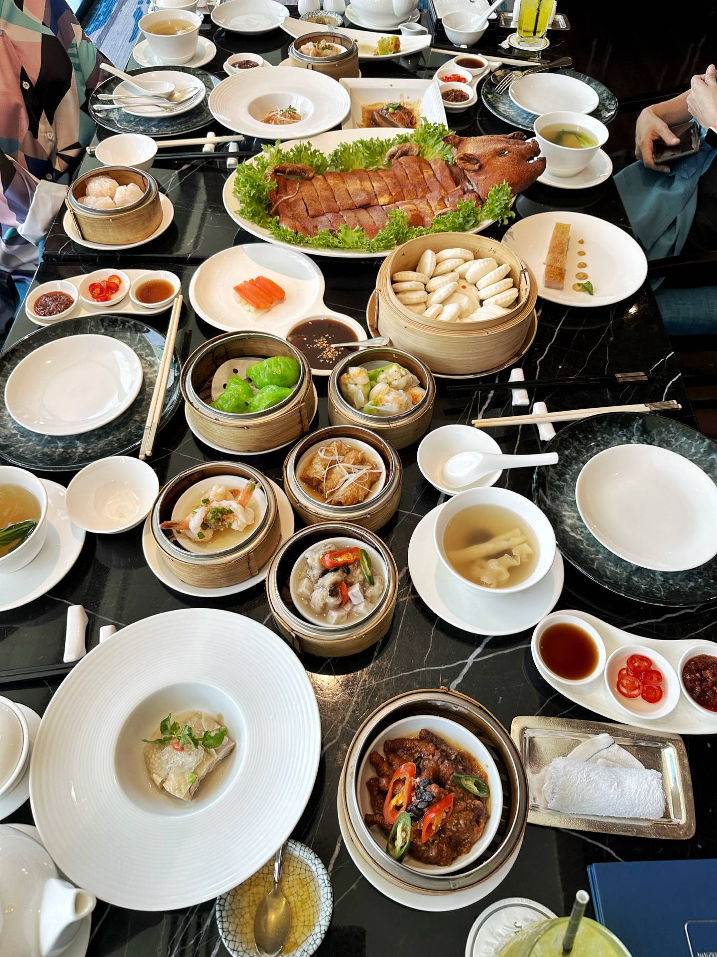 Dim Sum ร้าน Man Ho โรงแรมเจดับบลิว แมริออท กรุงเทพฯ