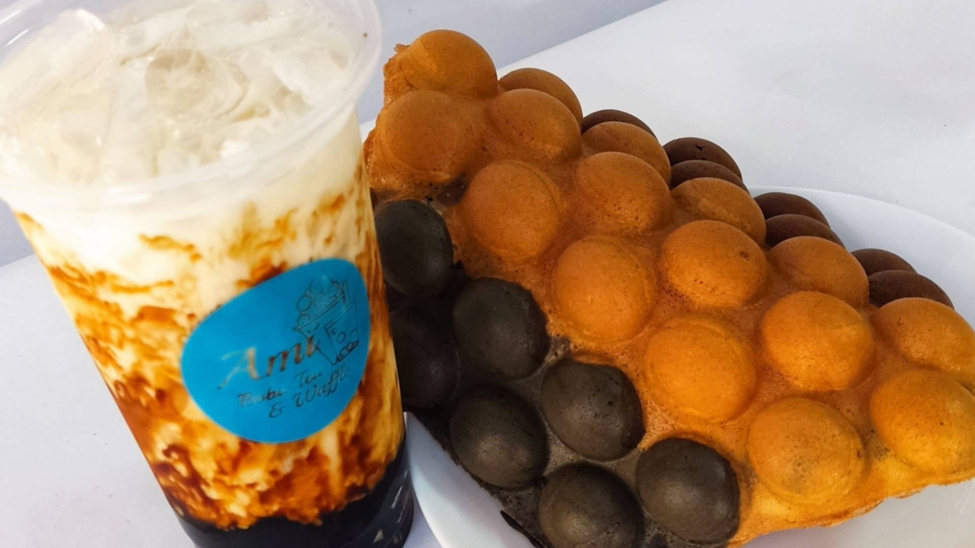 ร้าน Ami Boba Tea & Waffle | รีวิวร้านอาหาร - Wongnai