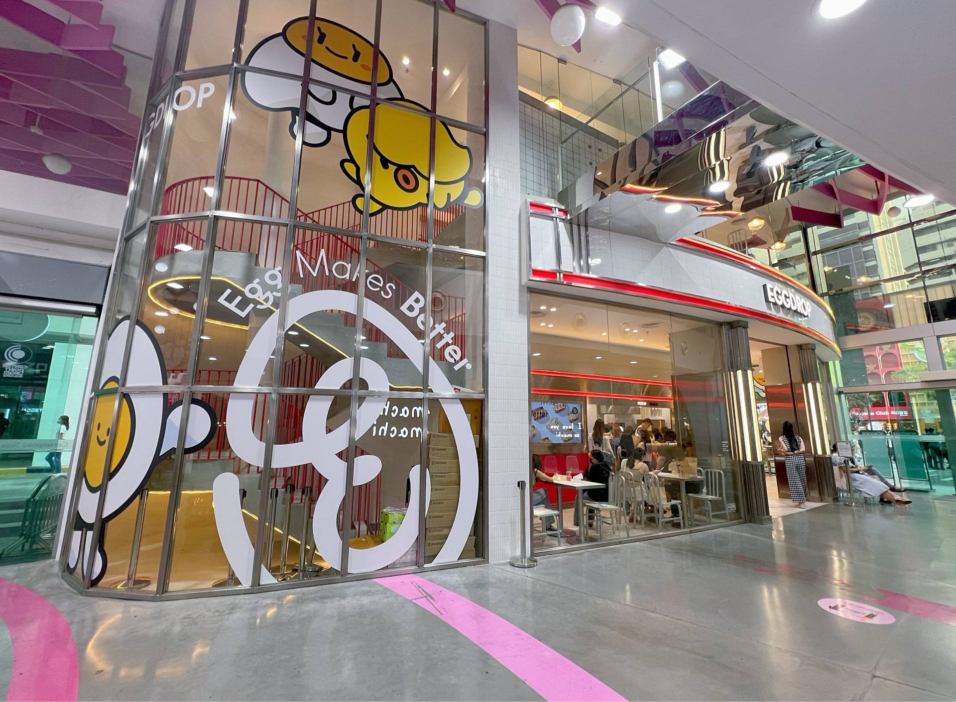 รีวิว Egg drop Centerpoint Siam Square - Egg drop Thailand