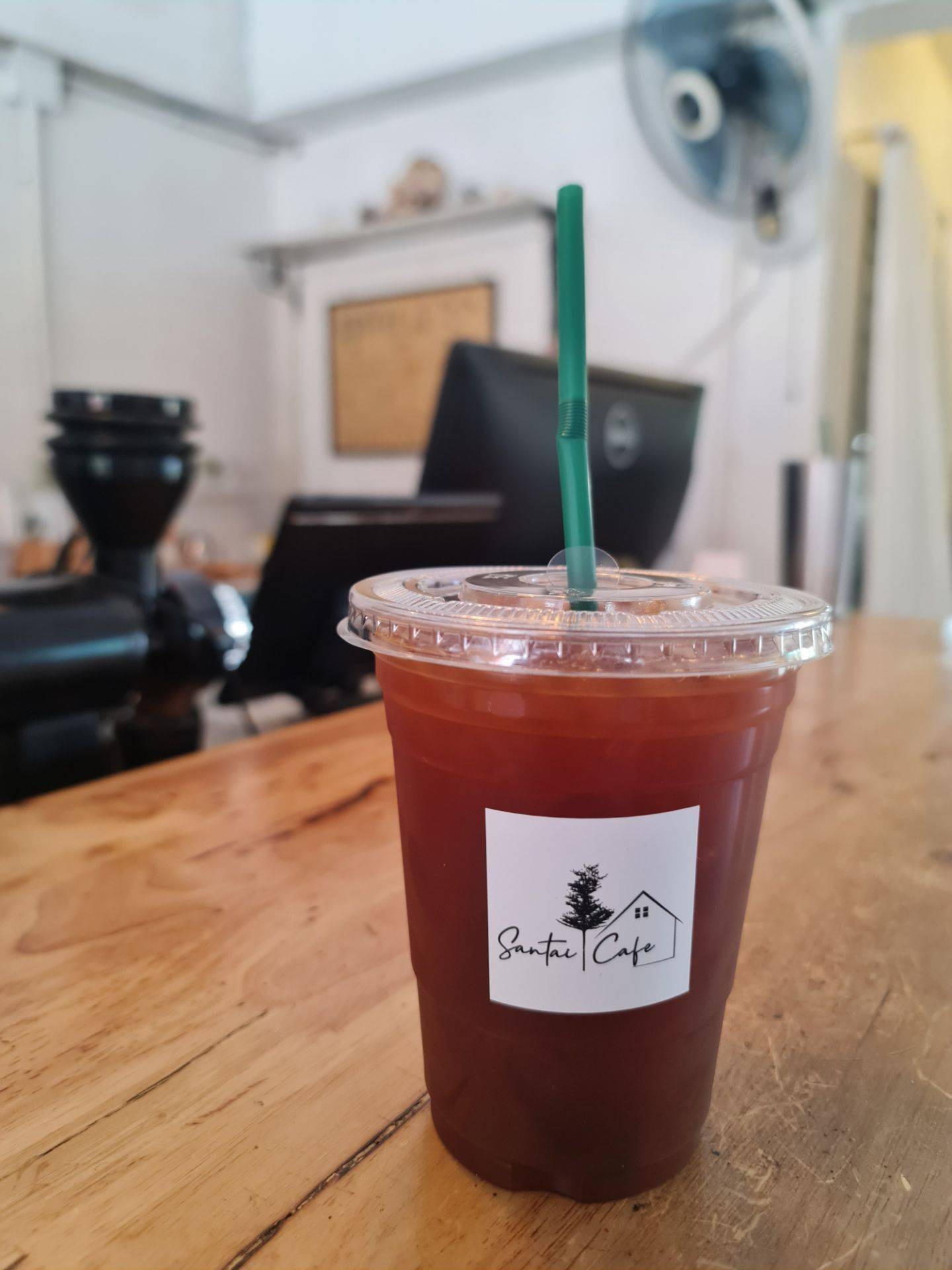 รีวิว สันใต้คาเฟ่ Santai Cafe สันกำแพง - กาแฟดี ราคาไม่แพง สันกำแพง